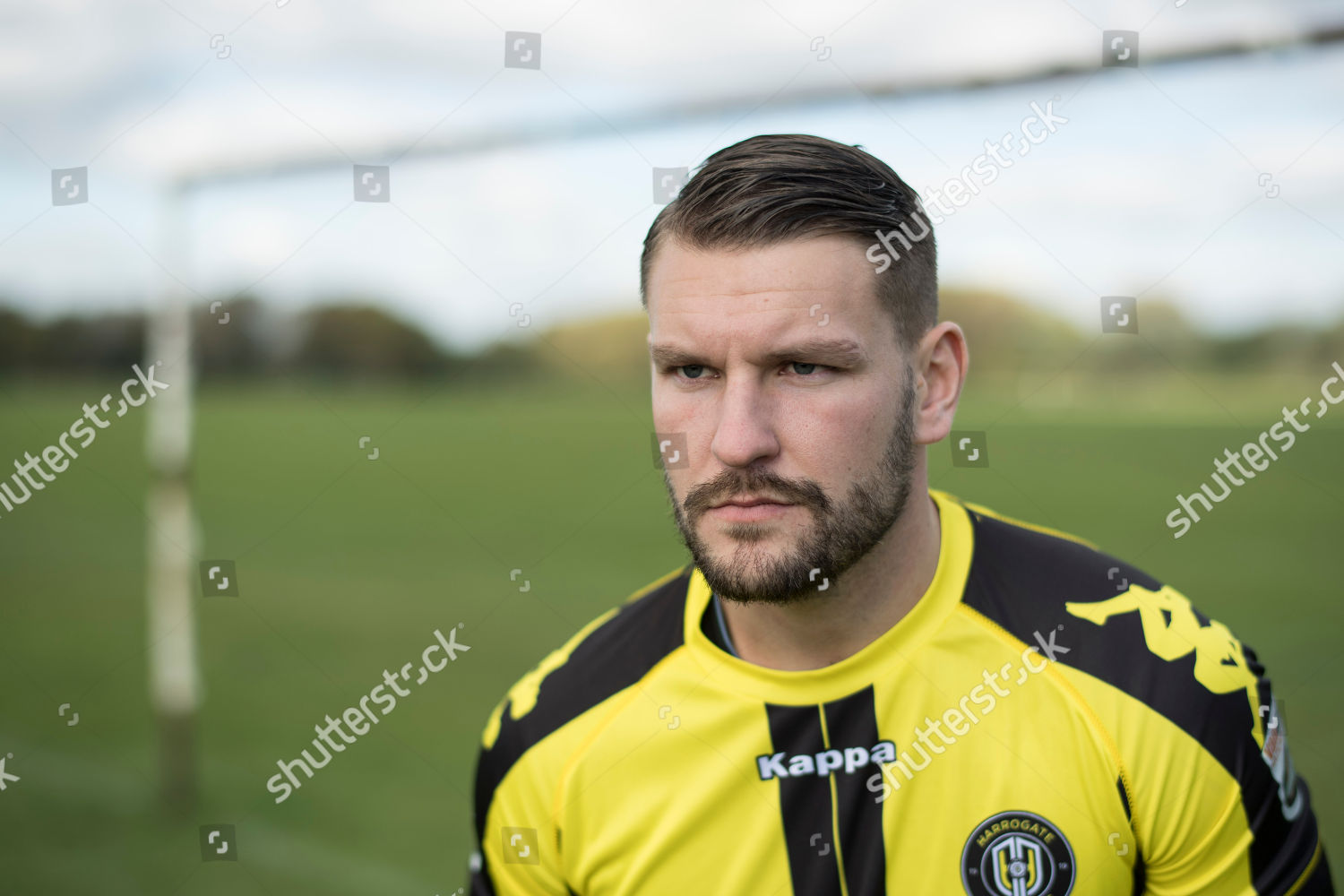 Simon Ainge Non League Footballers Feature Editorial Stock Photo ...