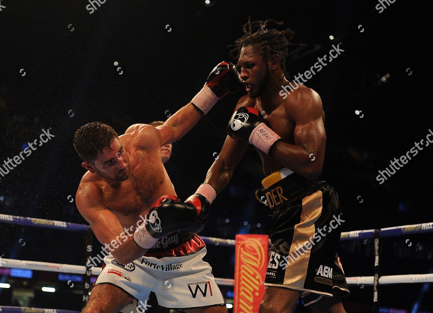 Frank Buglioni Matchroom Boxing Anthony Joshua Editorial Stock Photo ...