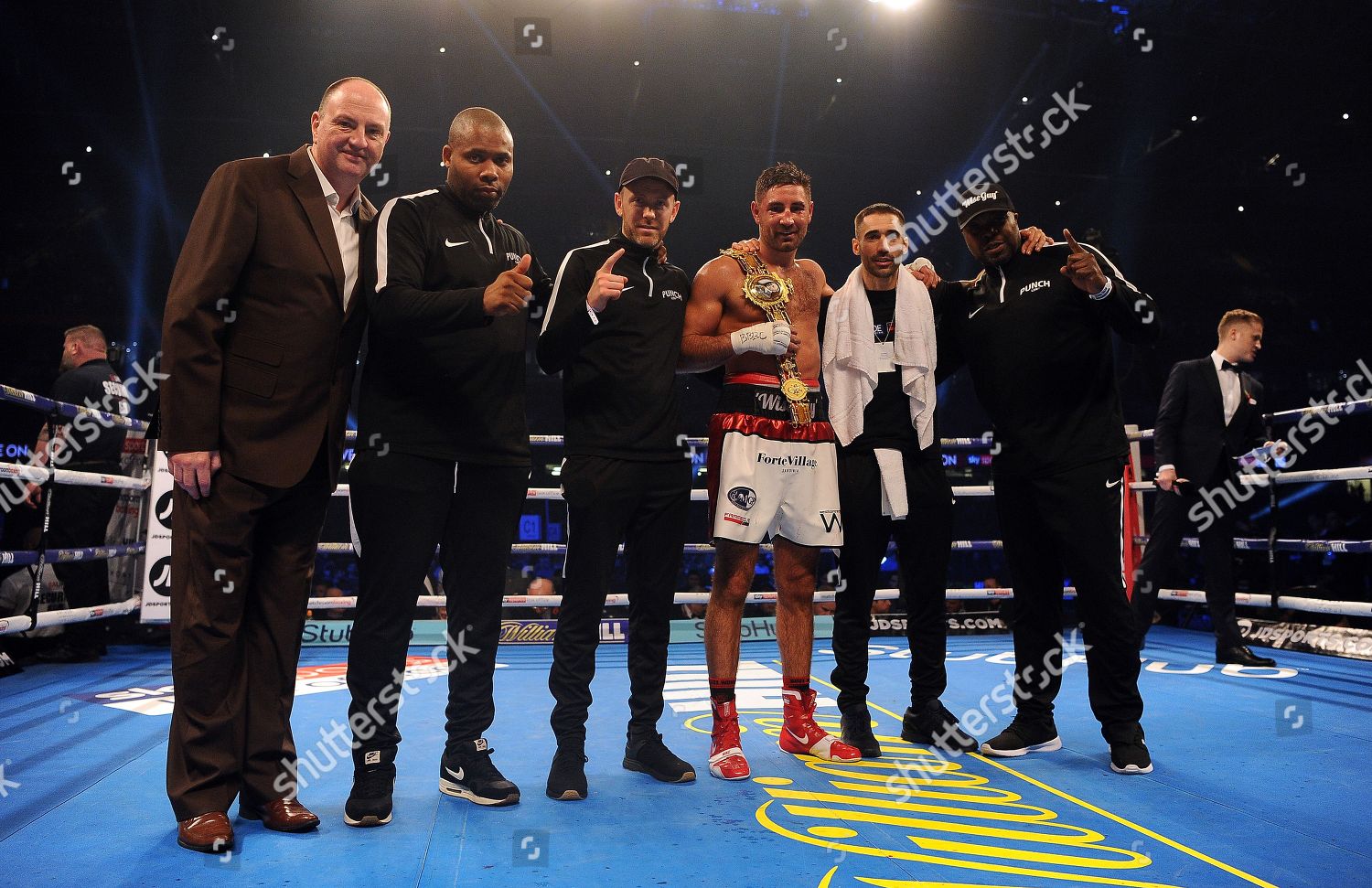 Frank Buglioni Matchroom Boxing Anthony Joshua Editorial Stock Photo ...