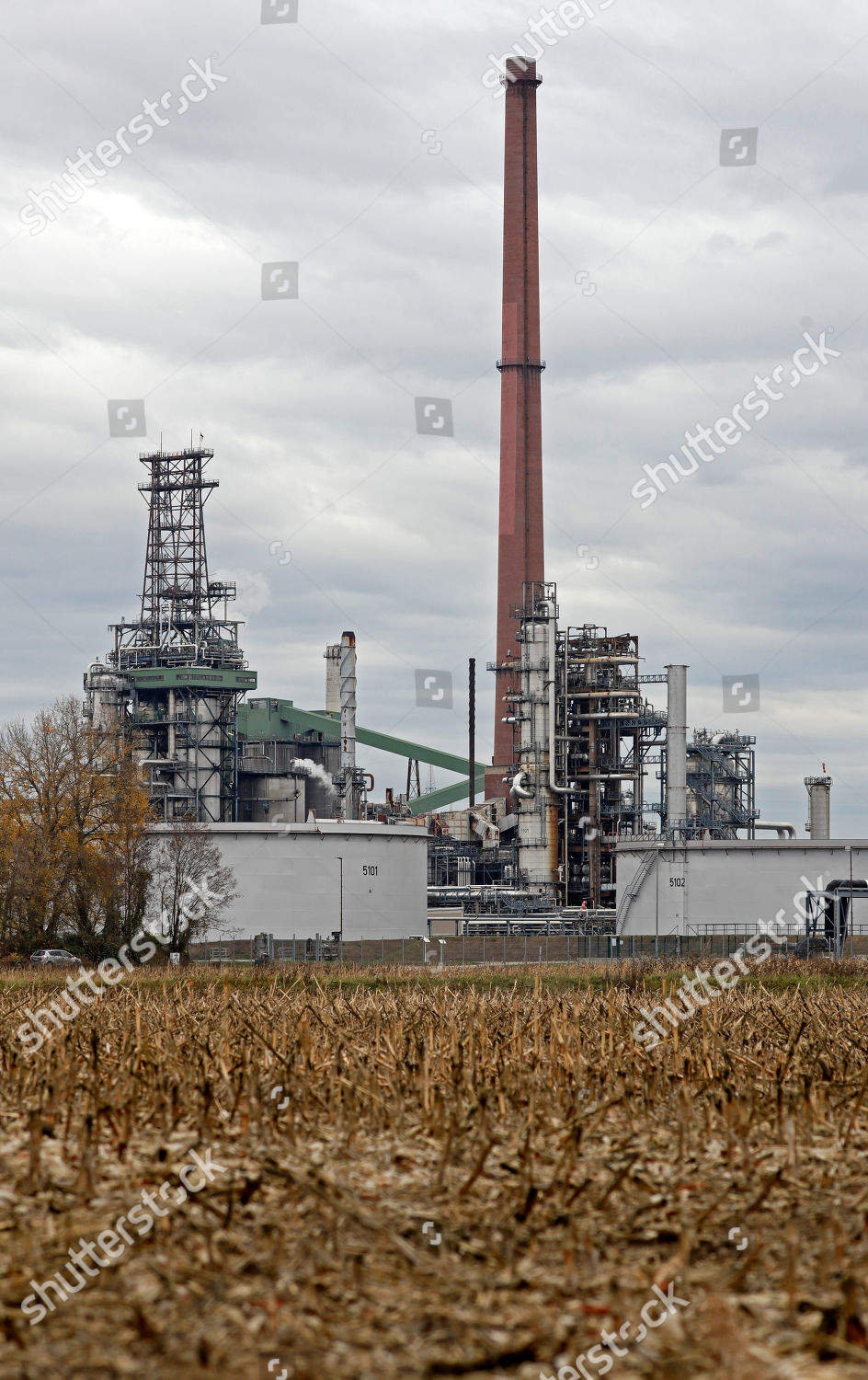 Exterior View Part Miro Oil Refinery Editorial Stock Photo - Stock ...