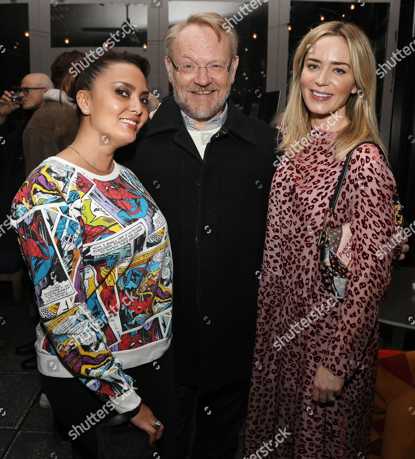 Allegra Riggio Jared Harris Emily Blunt Editorial Stock Photo - Stock ...