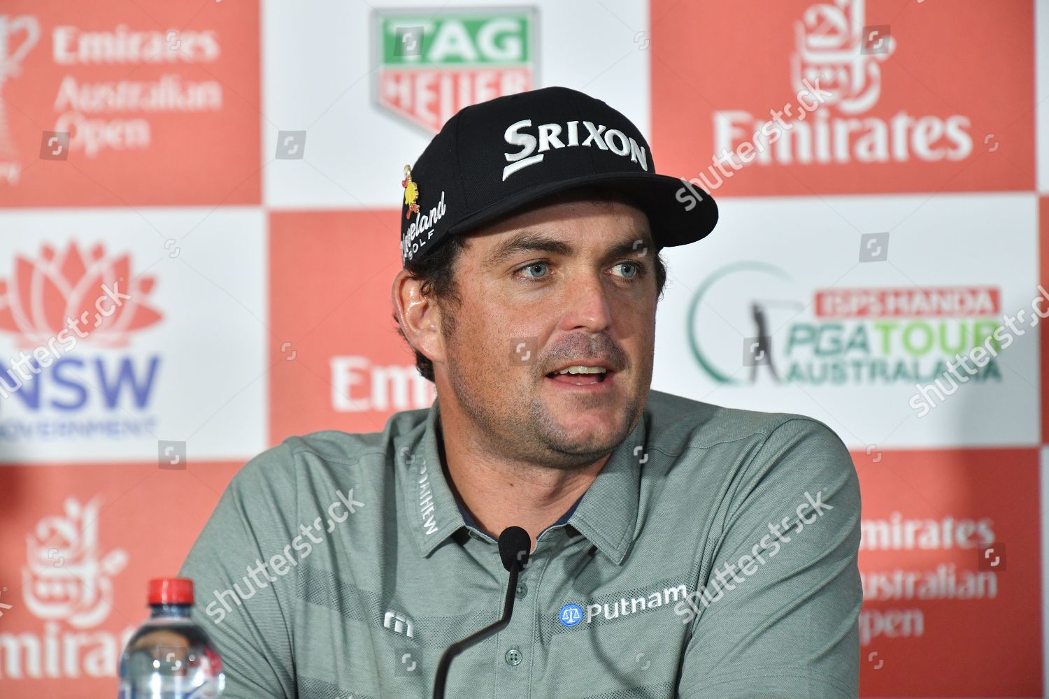 American Golfer Keegan Bradley Seen During Editorial Stock Photo ...