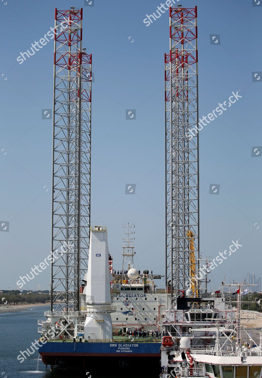 Visitors Inspect Qms Gladiator Zakher Marine Editorial Stock Photo ...