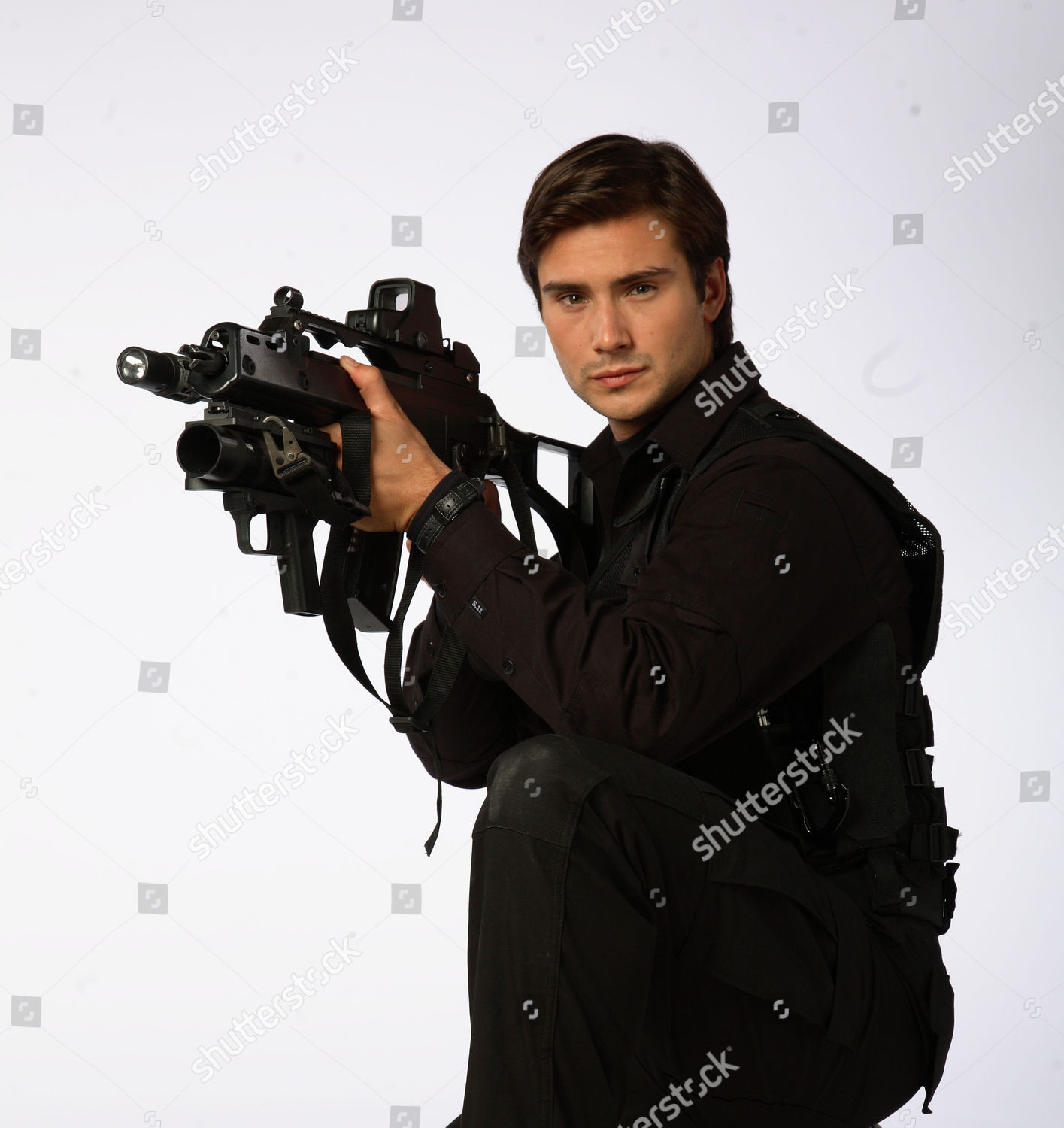 Primeval Tv Programme Series 3 Ben Editorial Stock Photo - Stock Image ...
