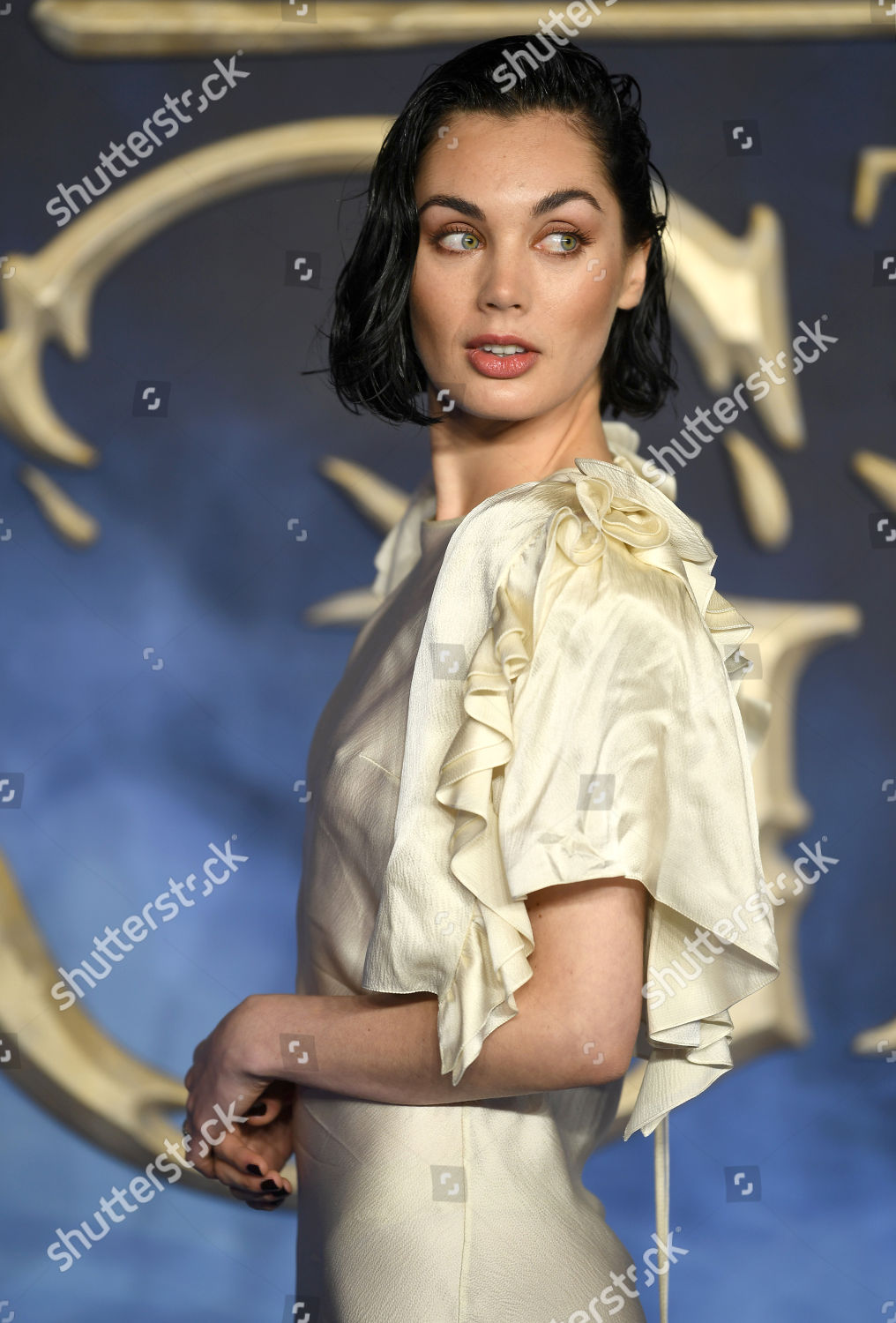 Poppy Corbytuech Arrives Uk Premiere Fantastic Editorial Stock Photo ...