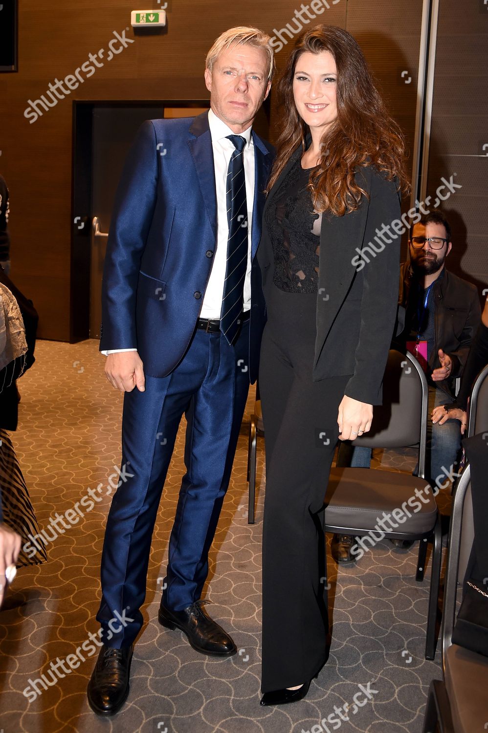 Kaspar Capparoni His Wife Veronica Maccarone Editorial Stock Photo ...