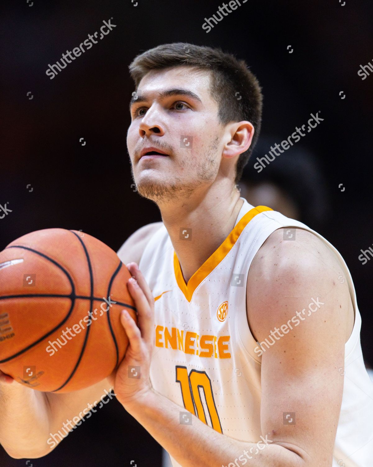 John Fulkerson 10 Tennessee Volunteers Shoots Editorial Stock Photo ...
