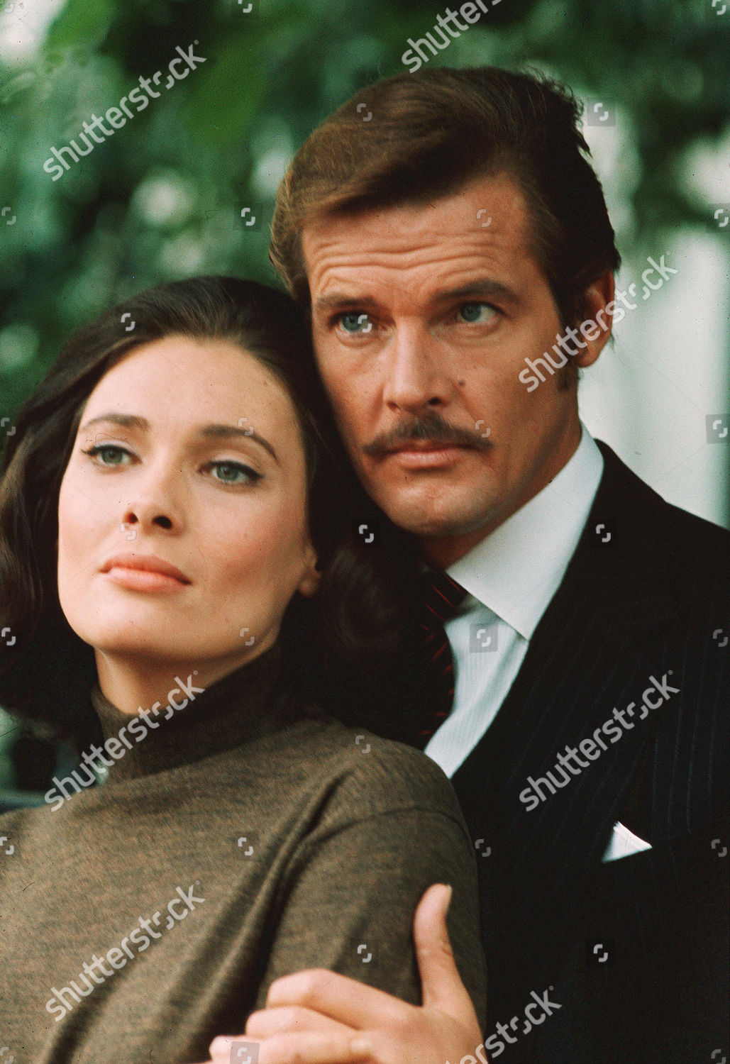 1970 Hildegarde Neil Sir Roger Moore Editorial Stock Photo - Stock ...