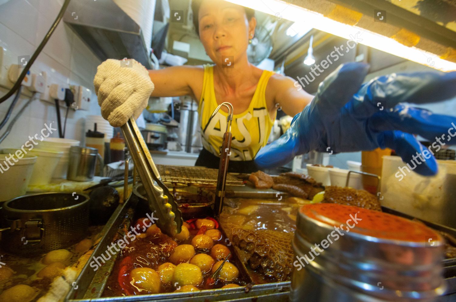 3958 Street Food Vendor Reaches Chilli Editorial Stock Photo - Stock ...