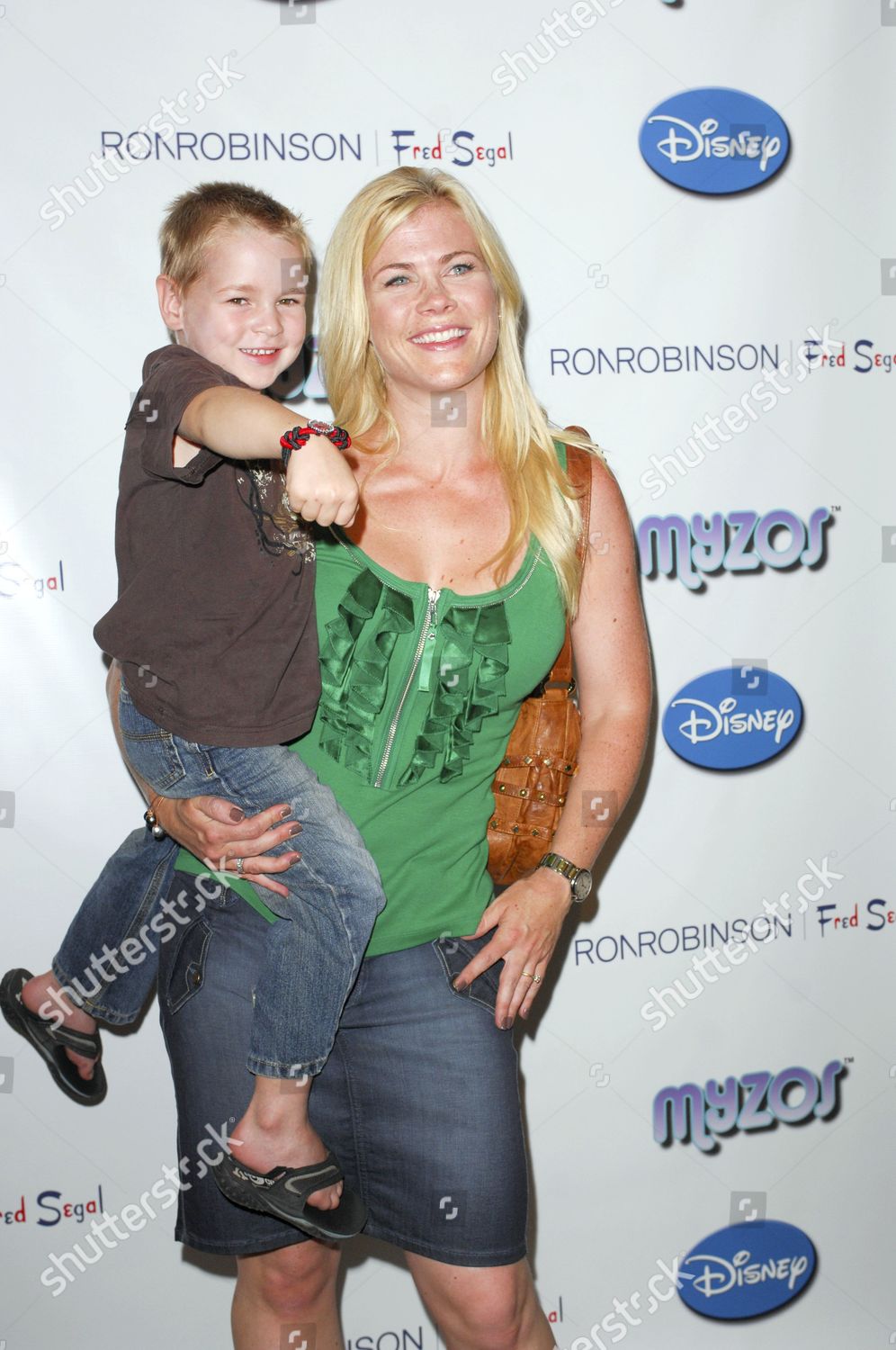 Alison Sweeney Son Benjamin Sanov Editorial Stock Photo - Stock Image ...