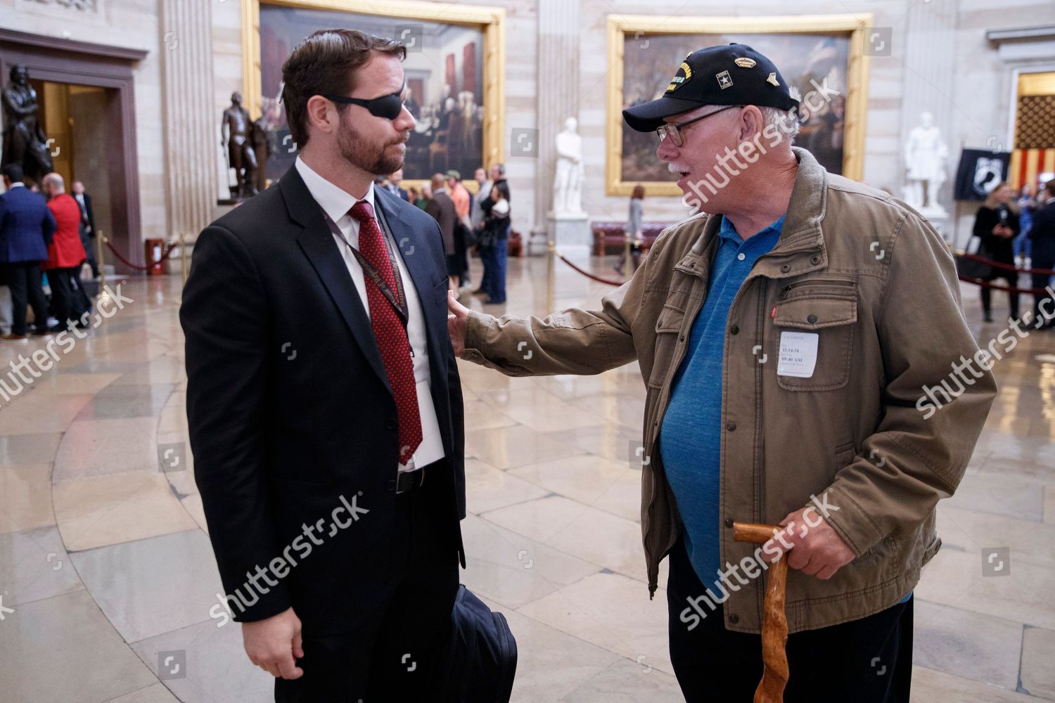 Congressman Elect Texas Dan Crenshaw L Editorial Stock Photo - Stock ...
