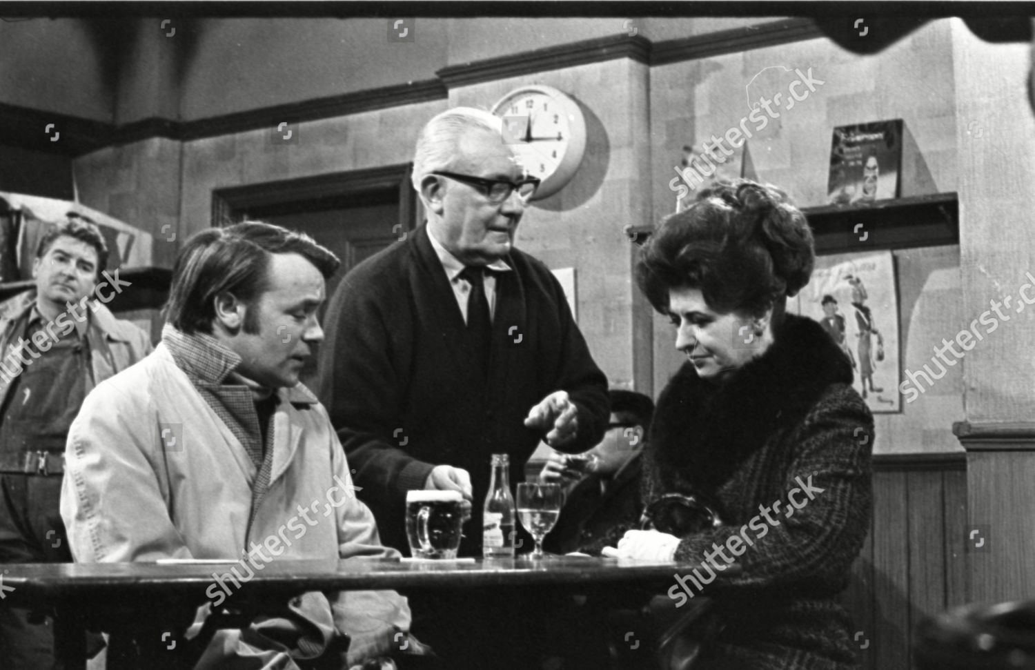 Peter Adamson Len Fairclough Jack Smethurst Editorial Stock Photo ...
