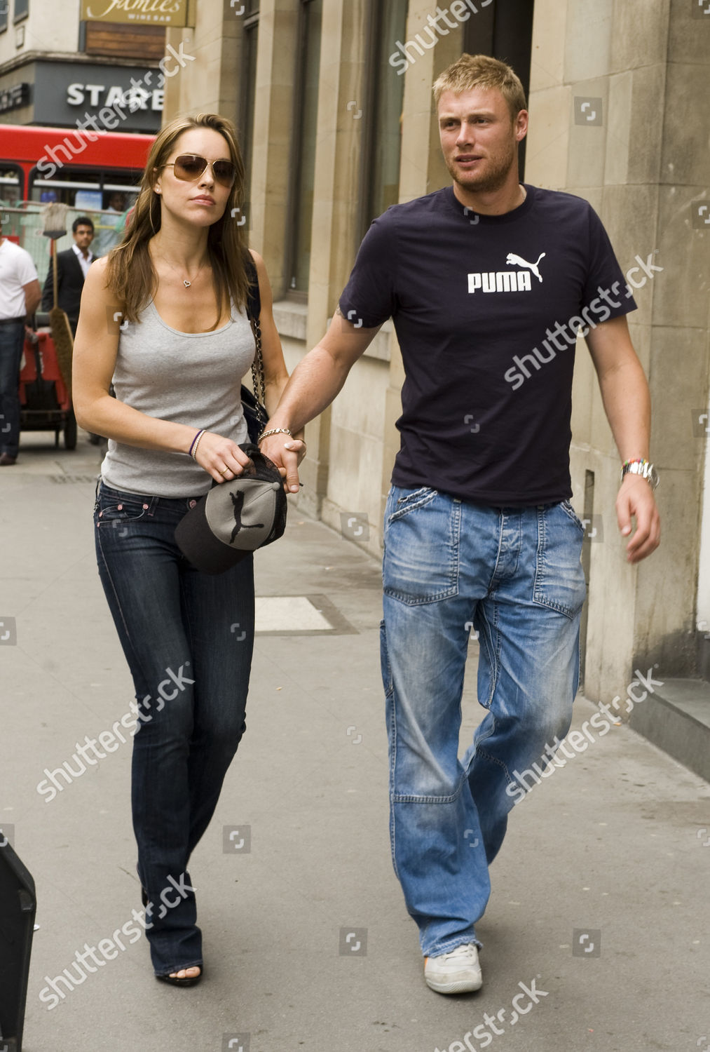 Andrew Freddie Flintoff Wife Rachael Editorial Stock Photo - Stock ...