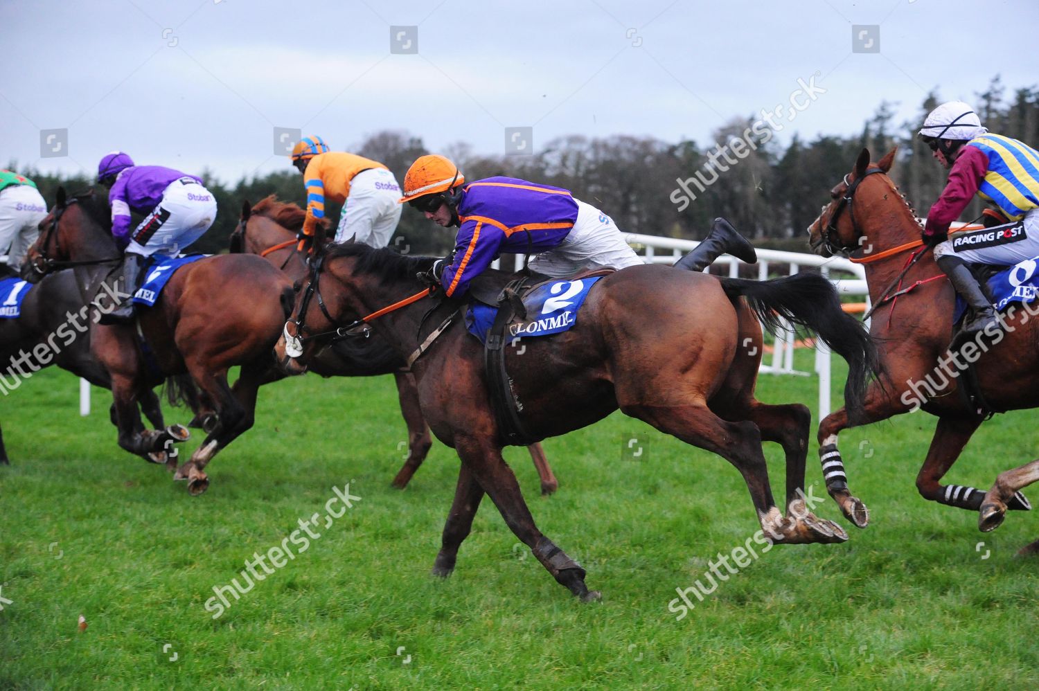 Clonmel Jockey Gavin Brouder Does Extremely Editorial Stock Photo ...