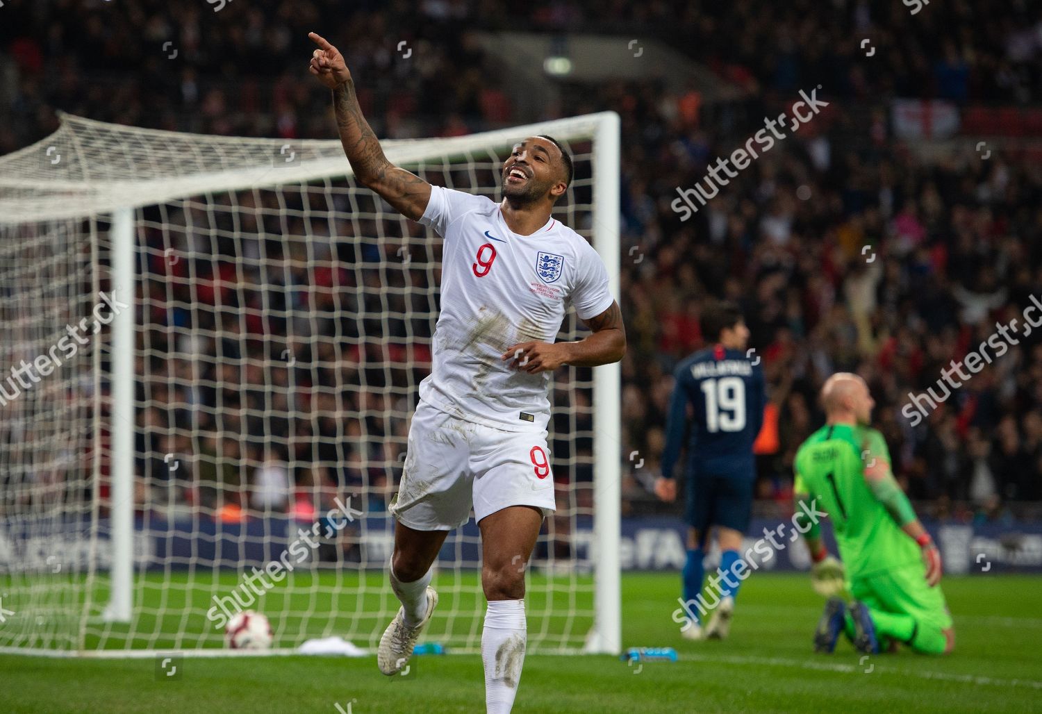 Callum Wilson England Celebrates His Goal Editorial Stock Photo - Stock ...