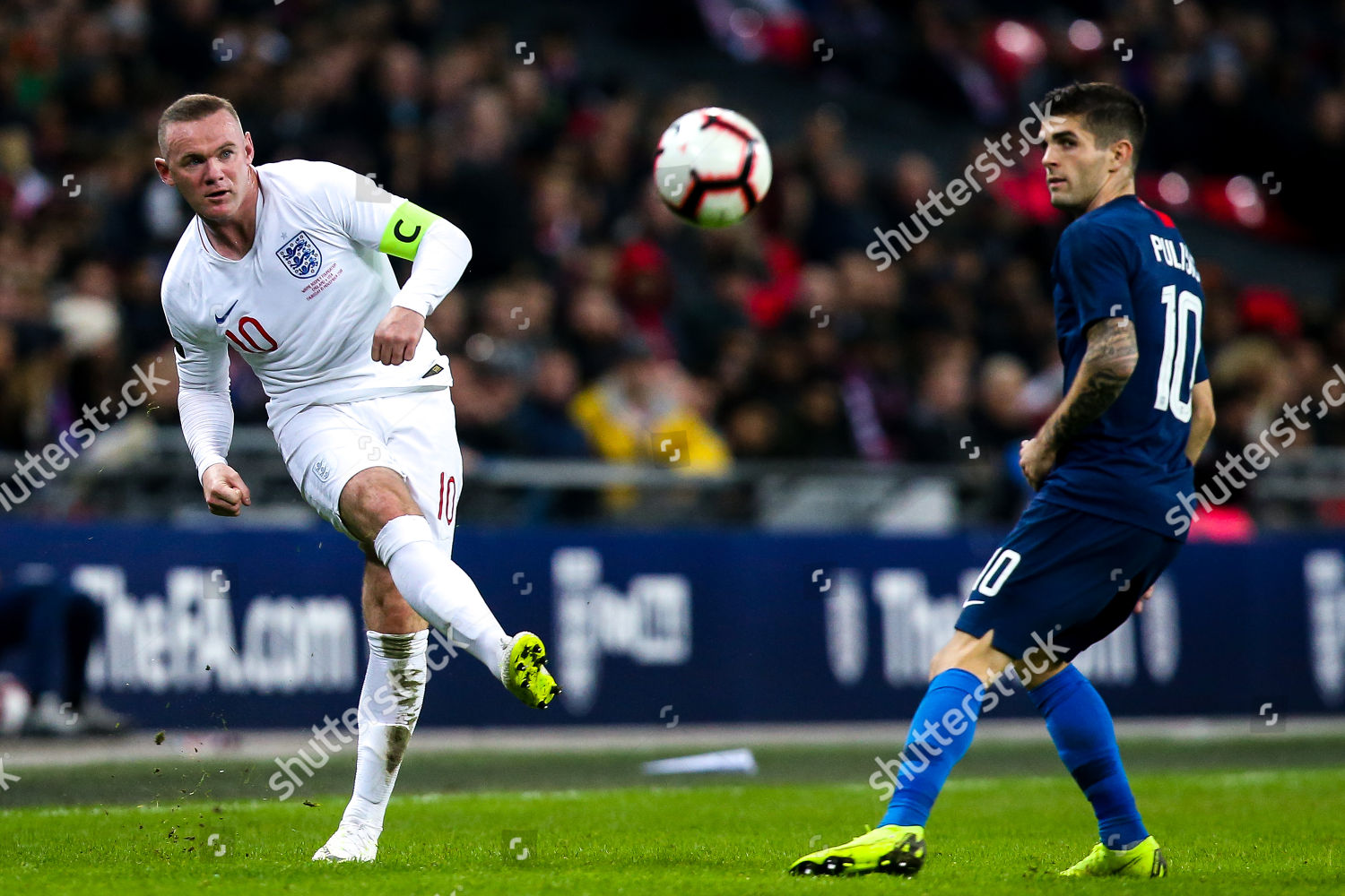 Wayne Rooney England Takes On Christian Editorial Stock Photo - Stock ...
