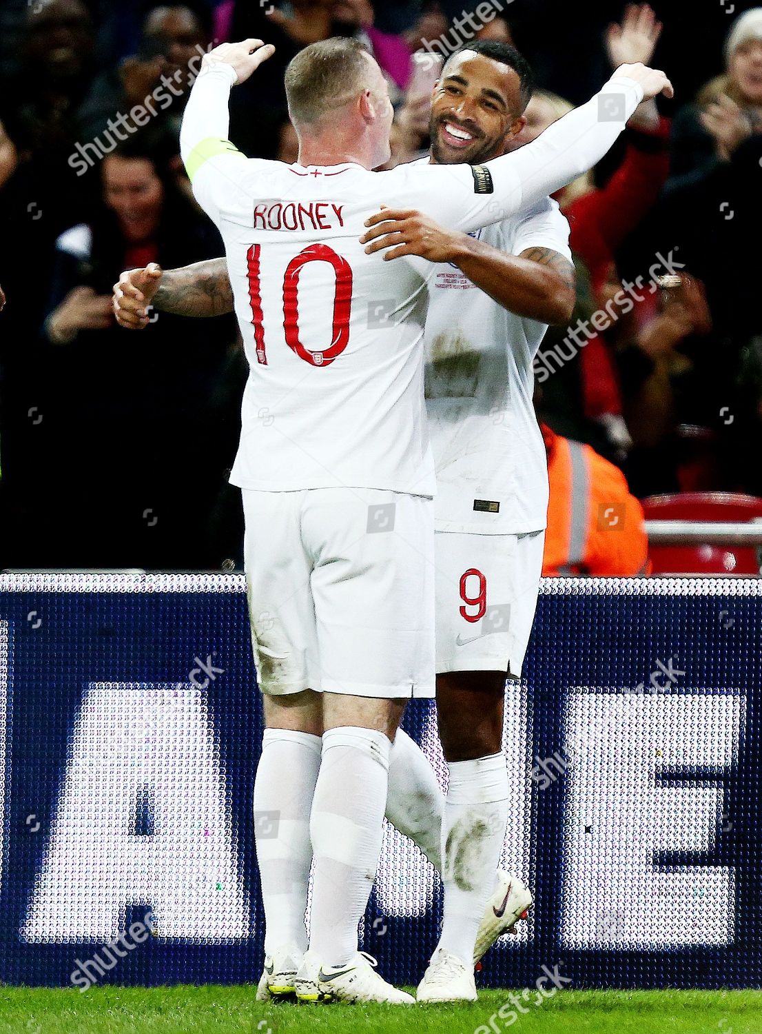 Callum Wilson England Celebrates Scoring His Editorial Stock Photo ...