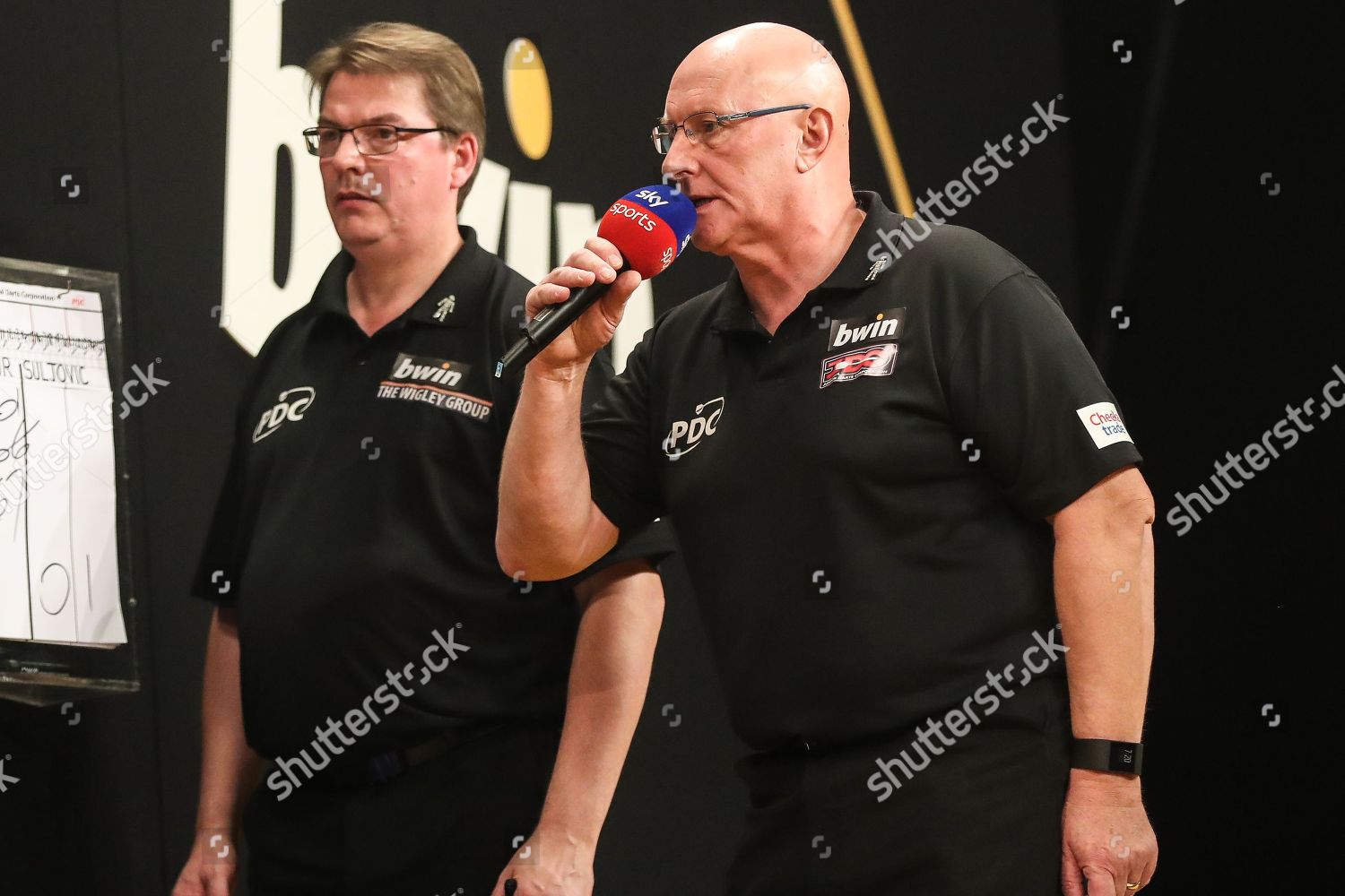 Darts Referee Paul Hinks During 2018 Editorial Stock Photo - Stock ...