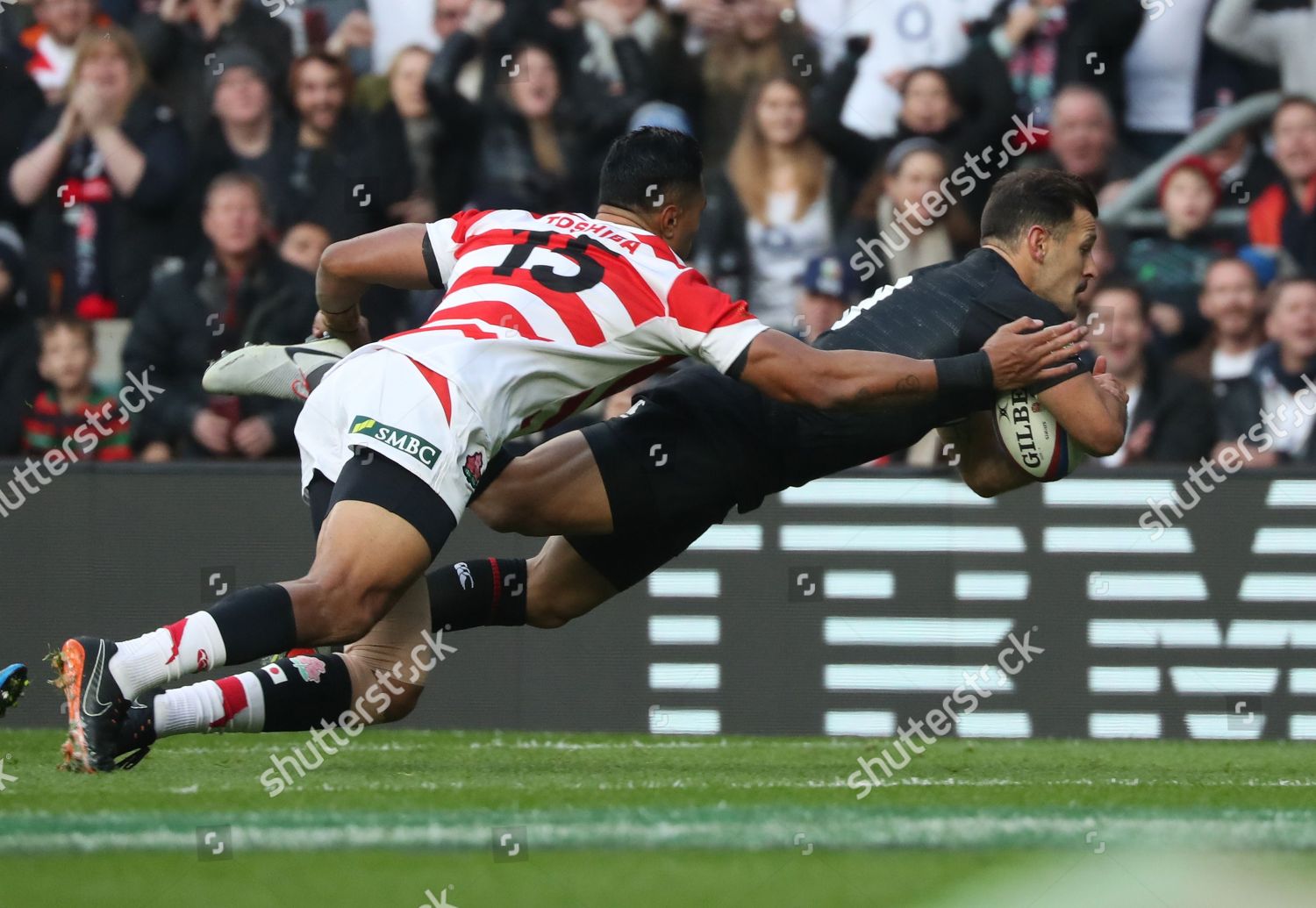 Danny Care England Scores 1st Try Editorial Stock Photo - Stock Image ...