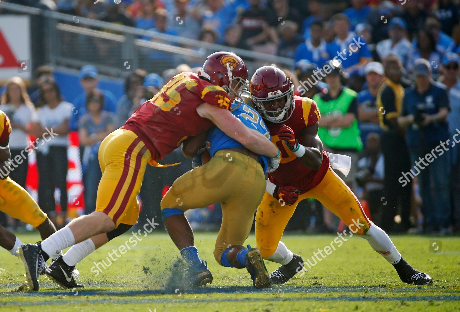 Usc Trojans Linebacker Cameron Smith 35 Editorial Stock Photo - Stock ...