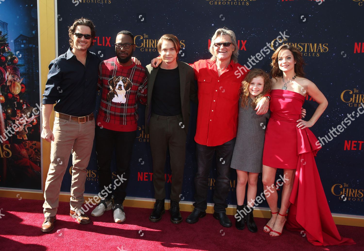 Oliver Hudson Lamorne Morris Judah Lewis Editorial Stock Photo - Stock ...