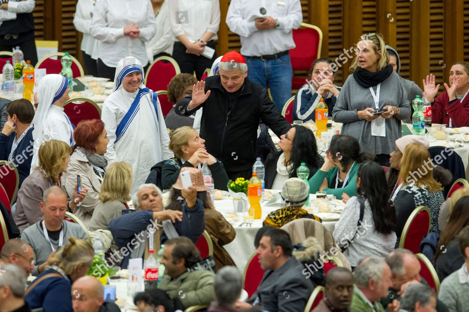 Cardinal Konrad Krajewski Almsgiving His Holinees Editorial Stock Photo ...