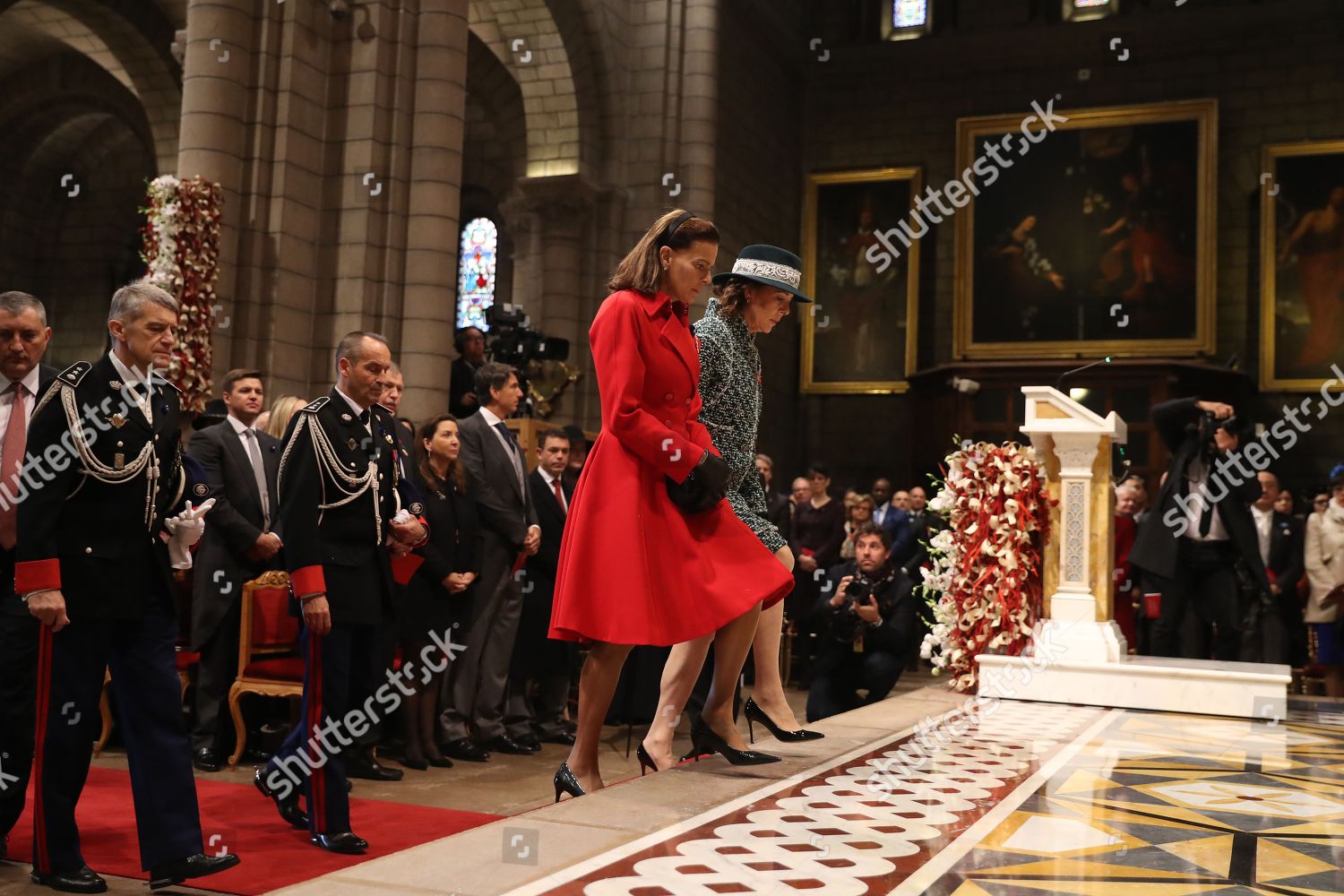 Princess Stephanie Monaco L Princess Caroline Editorial Stock Photo ...