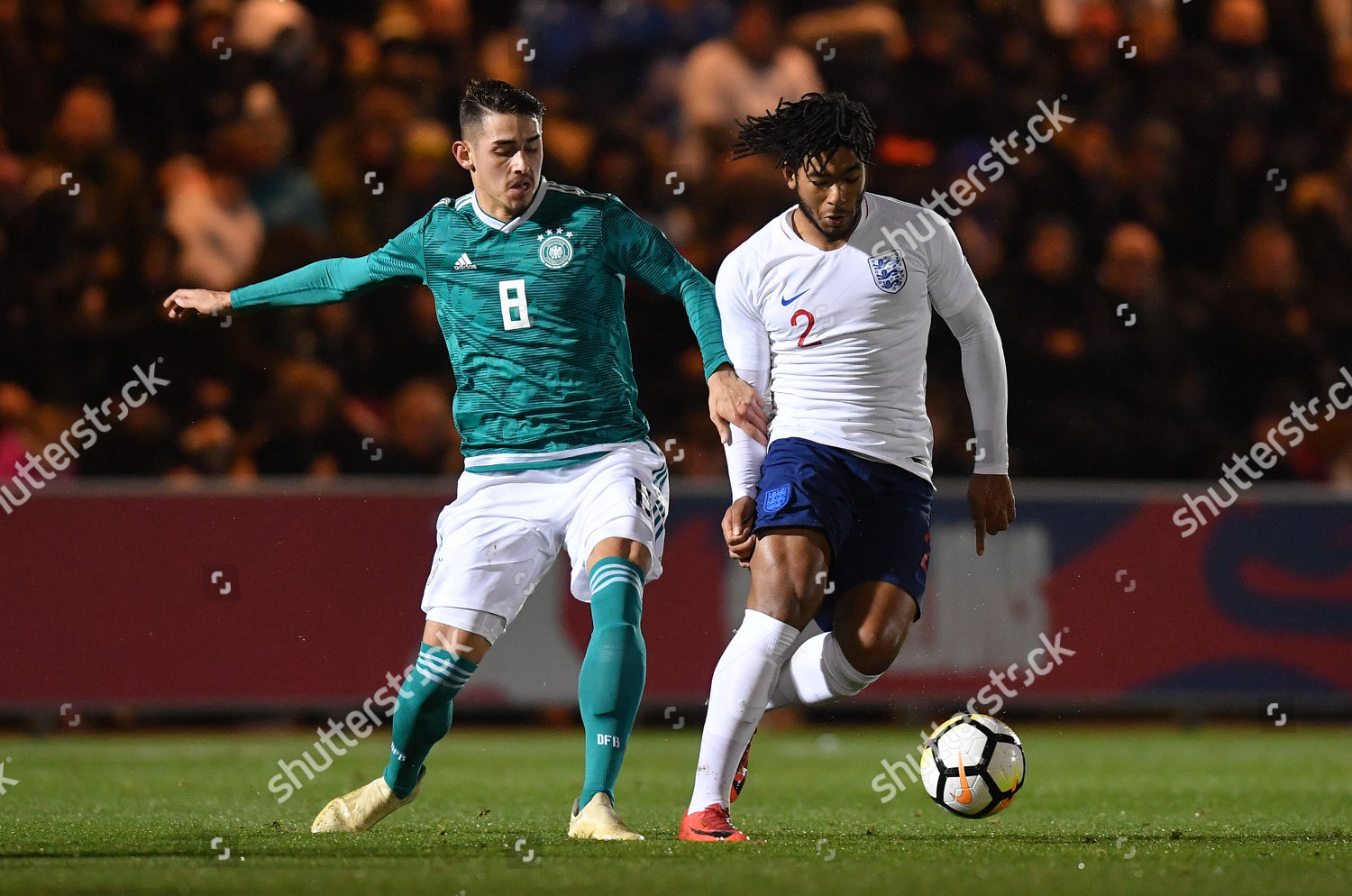 Meritan Shabani Germany U20 Reece James Editorial Stock Photo - Stock ...