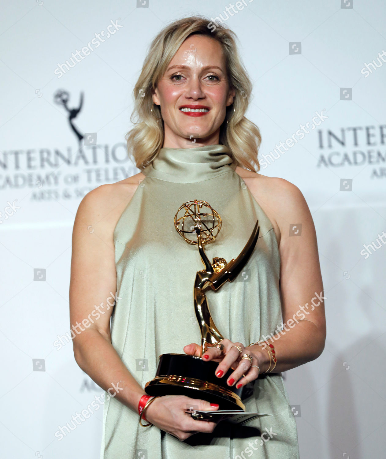 German Actress Anna Schudt Hold Her Editorial Stock Photo - Stock Image ...