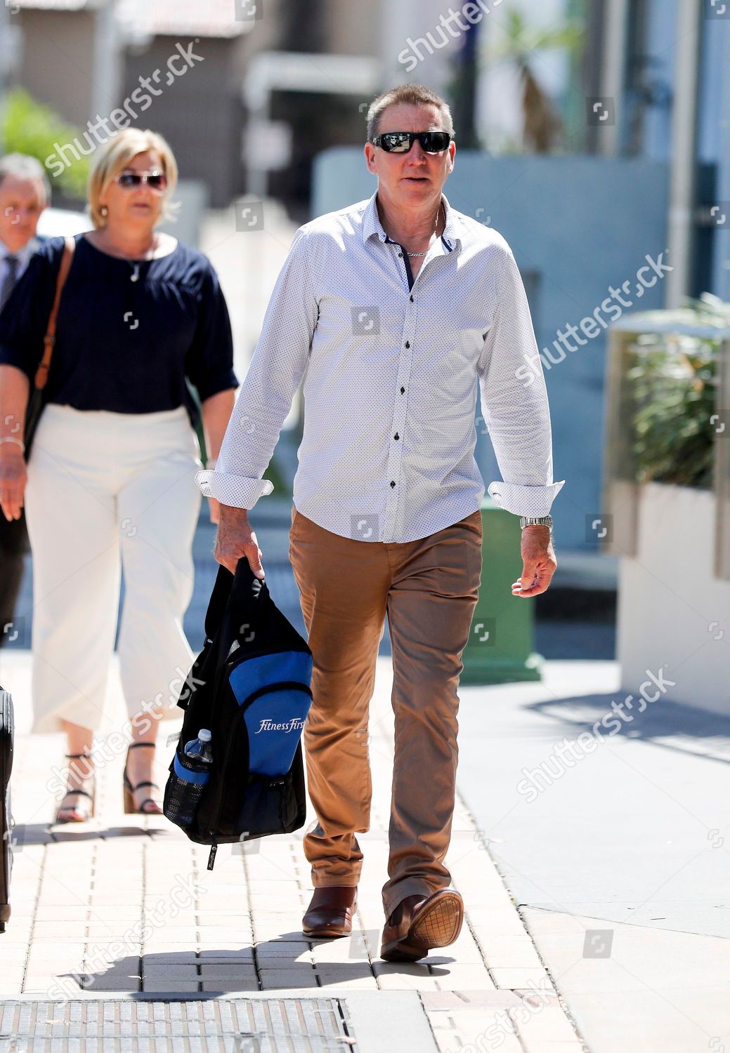 Shane Goodchild R Father Kate Goodchild Editorial Stock Photo - Stock ...