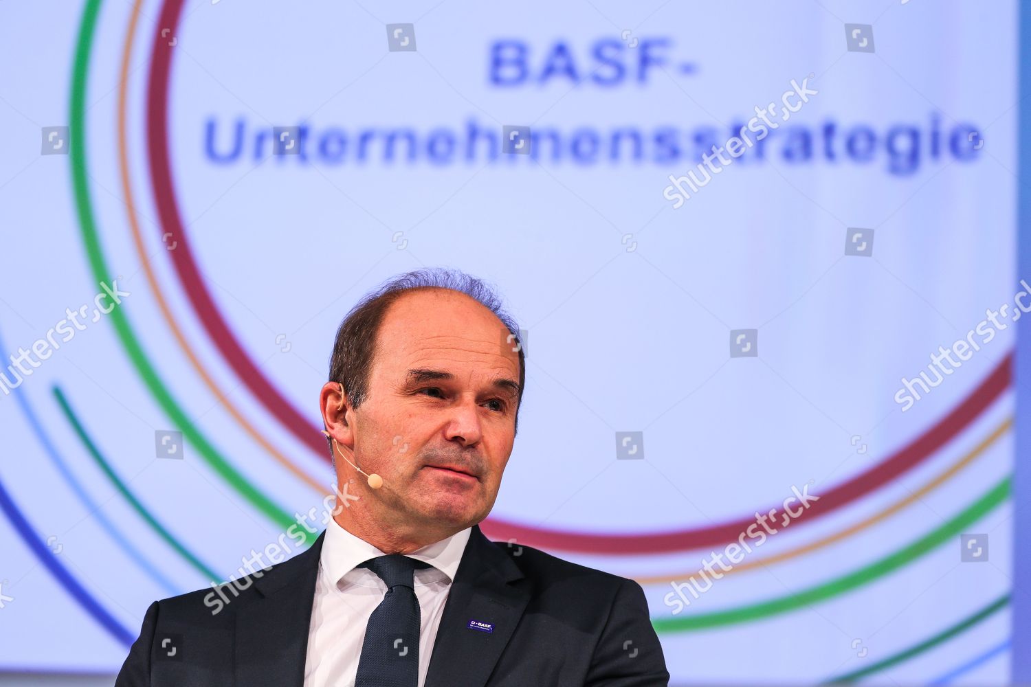 German Chemical Company Basf Ceo Dr Editorial Stock Photo - Stock Image ...