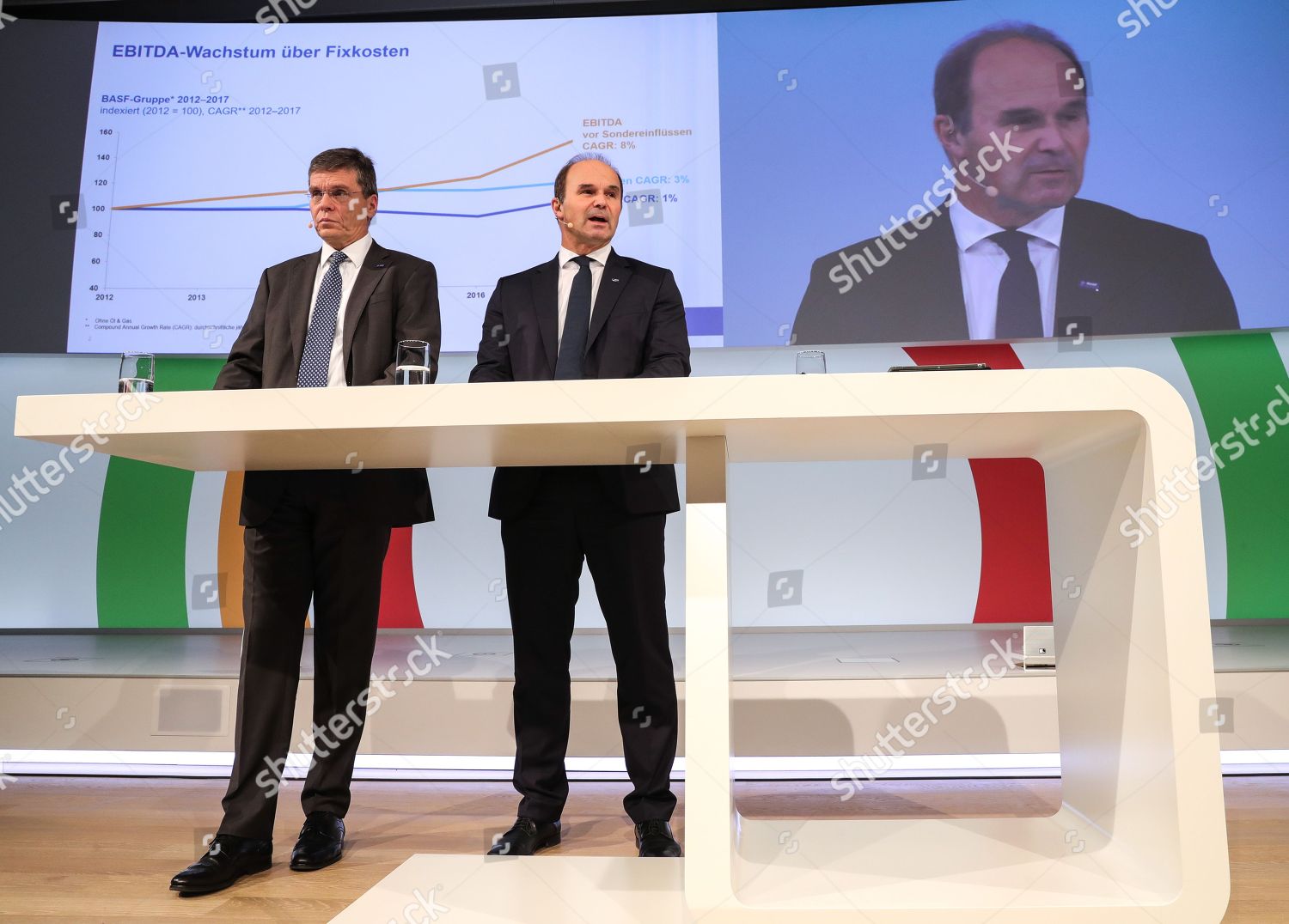 German Chemical Company Basf Ceo Dr Editorial Stock Photo - Stock Image ...