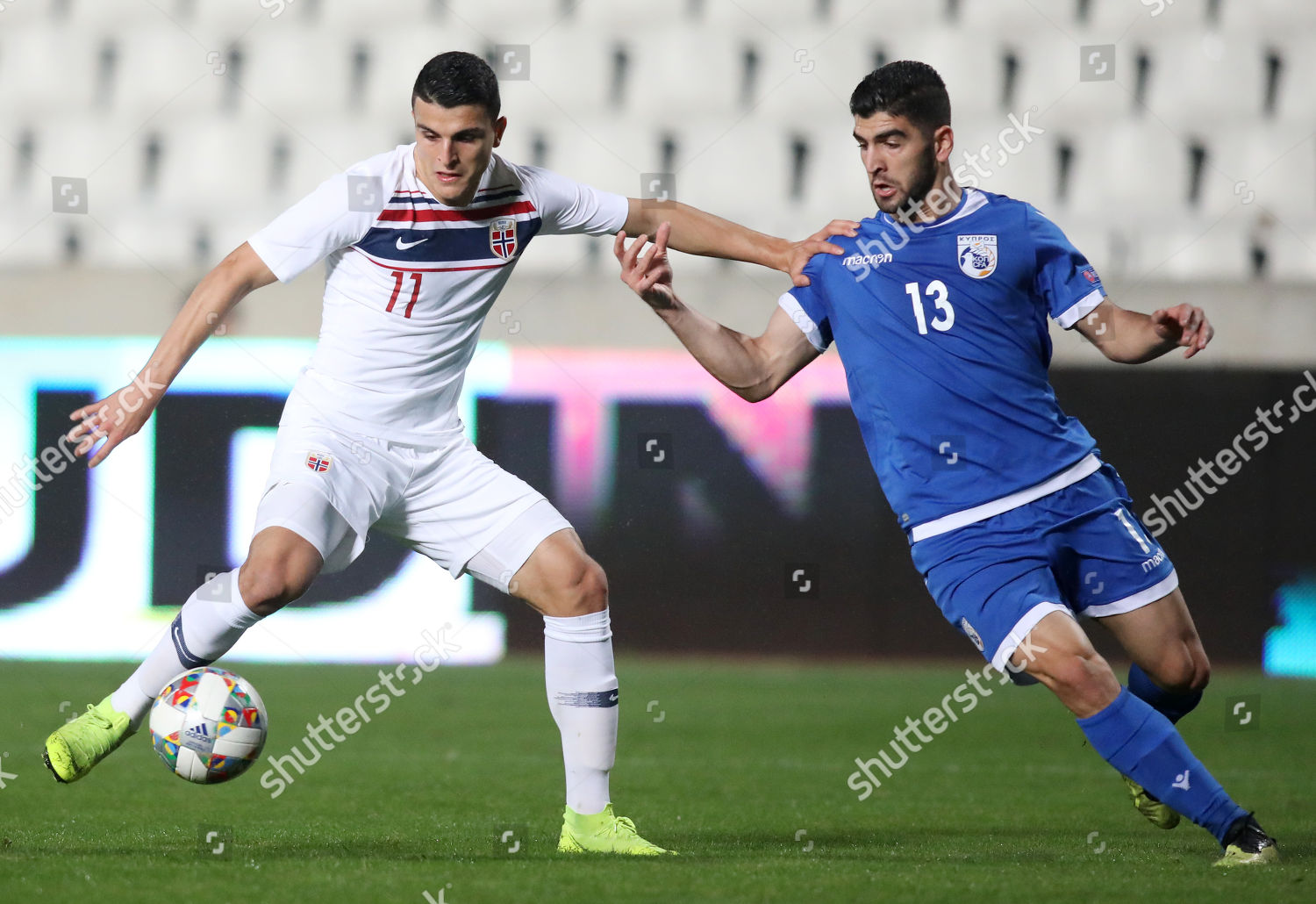 Ioannis Kousoulos R Cyprus Vies Mohamed Editorial Stock Photo - Stock ...