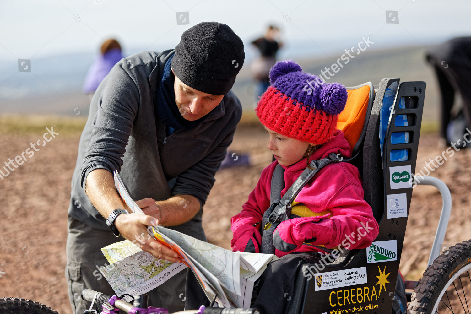 Imogen Ashwell Lewis Shown Map On Editorial Stock Photo - Stock Image ...