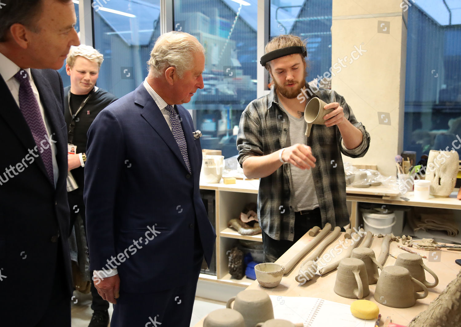 Prince Charles Speaks Oliver Harding During Editorial Stock Photo ...