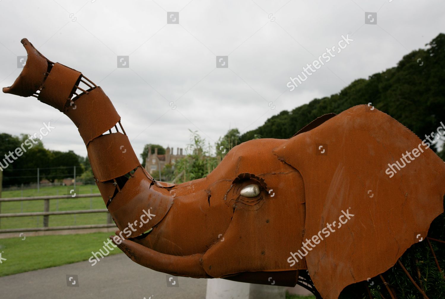 Sculptor Artist Oliver Strong Showcases Six Editorial Stock Photo ...