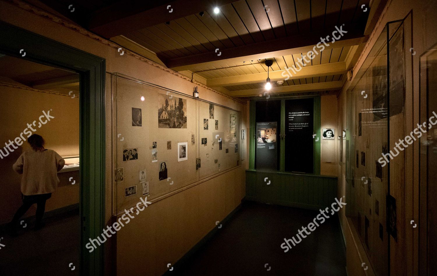 VIEW BEDROOM ANNE FRANK FRITZ PFEFFER Editorial Stock Photo - Stock ...