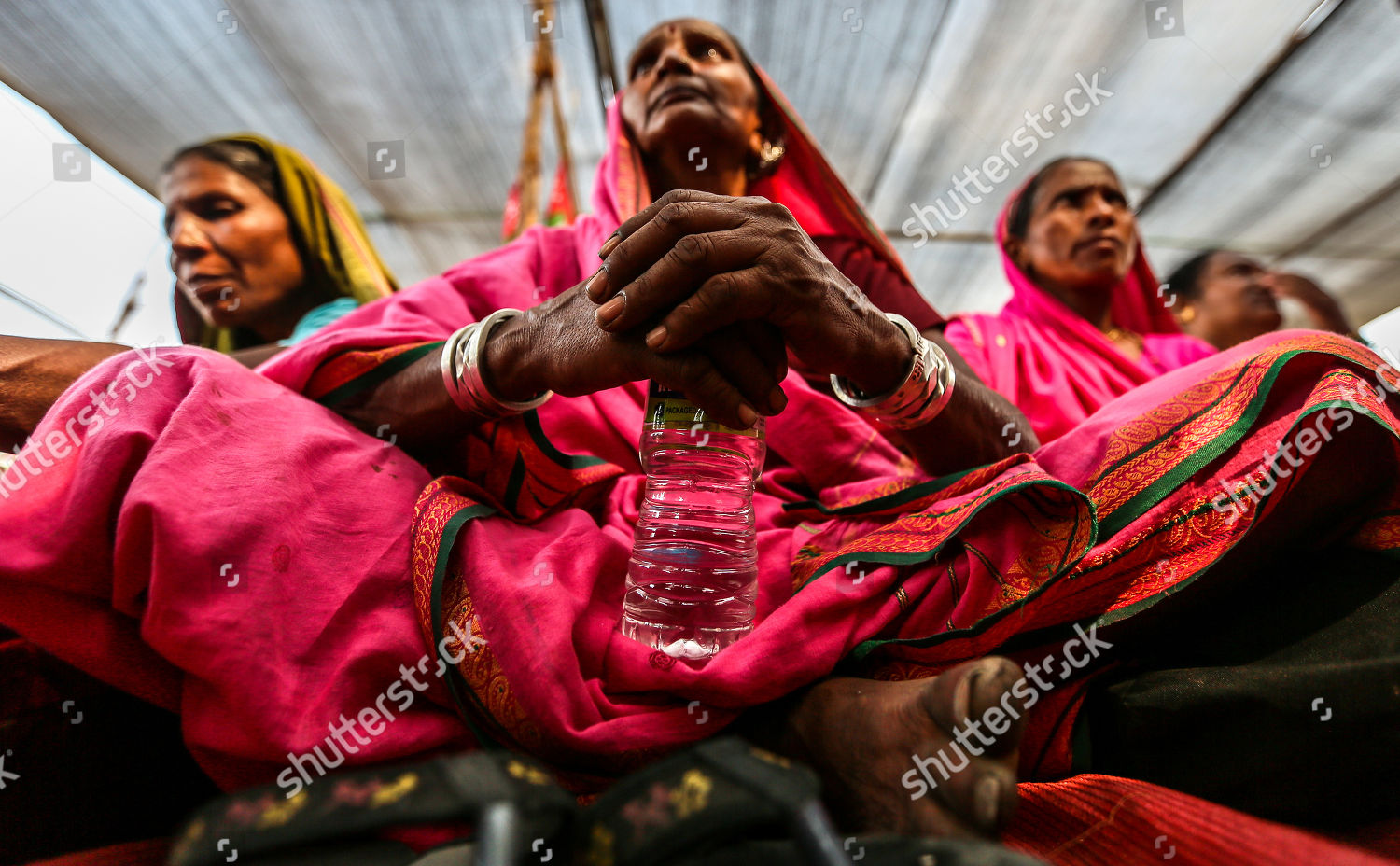 Indian Tribespeople Distressed Farmers Various Parts Editorial Stock ...