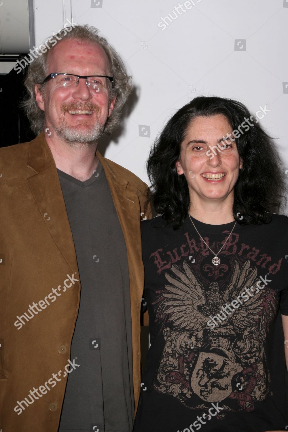 Playwright Tracy Letts Director Tina Landau Editorial Stock Photo ...