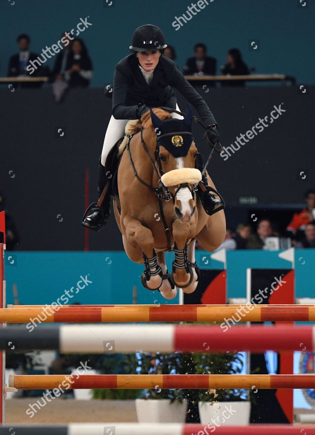 Us Horsewoman Jessica Springsteen Competes During Editorial Stock Photo ...