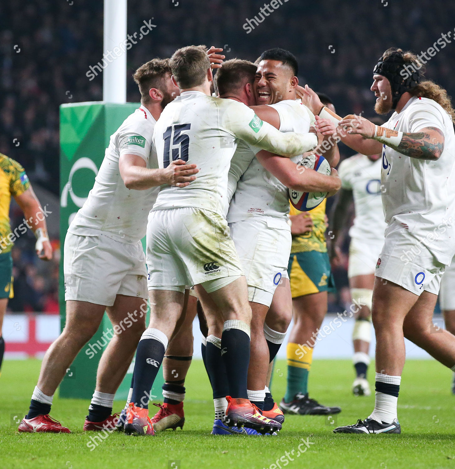 Owen Farrell Captain Embraced By Manu Editorial Stock Photo - Stock Image | Shutterstock
