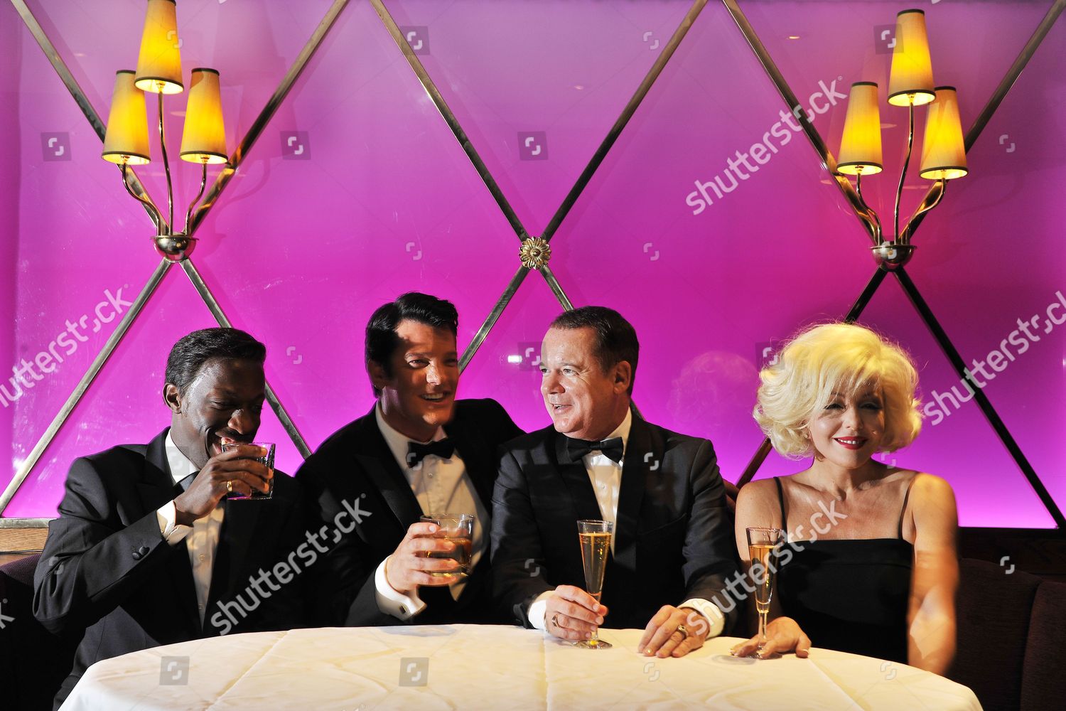 L R Giles Terera Sammy Davies Editorial Stock Photo - Stock Image ...