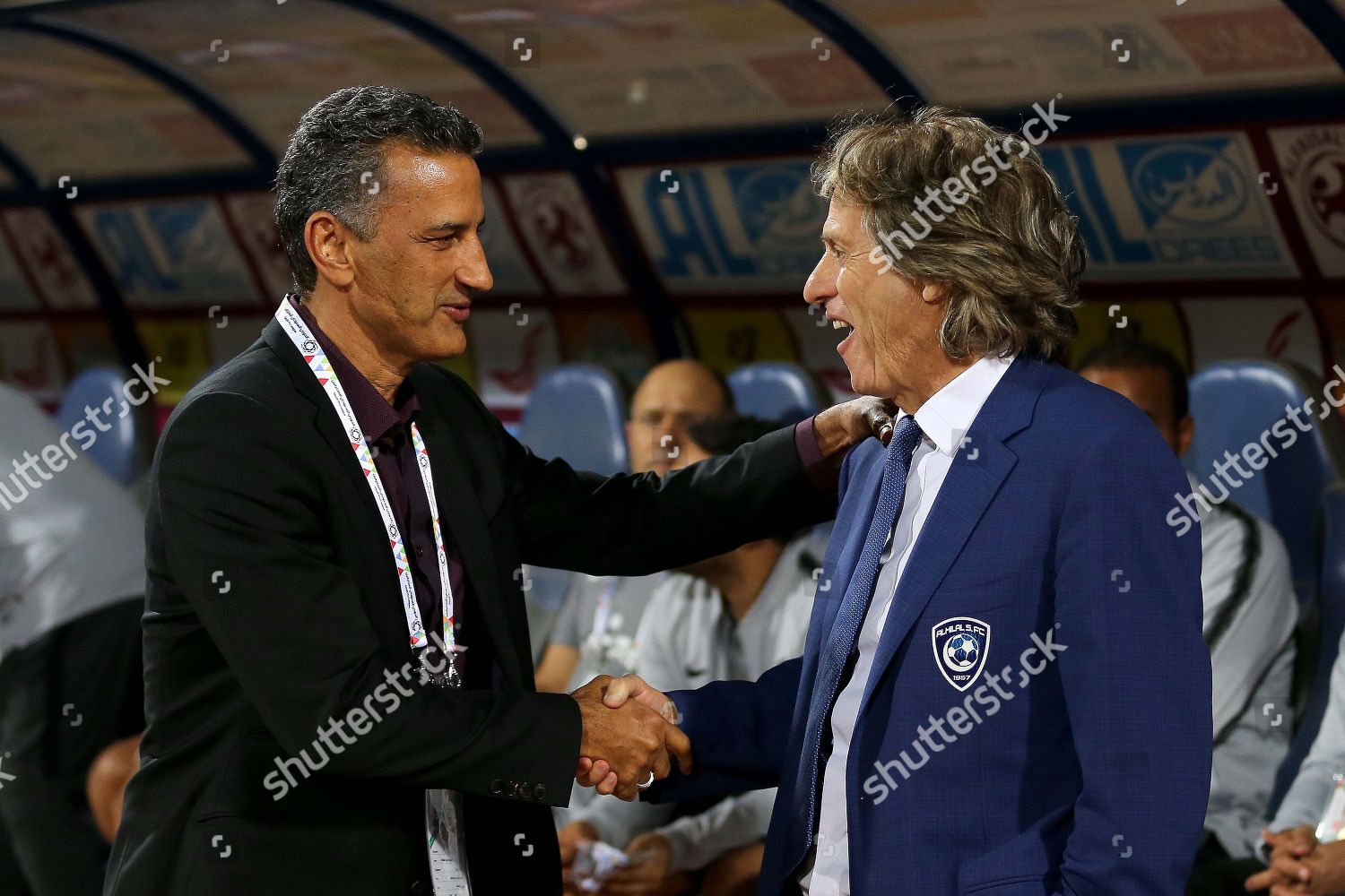 Alfaisaly Head Coach Pericles Chamusca Brazil Editorial Stock Photo ...