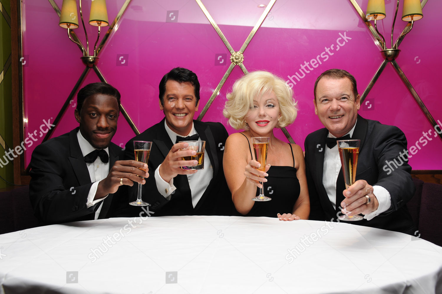 L R Giles Terera Sammy Davies Editorial Stock Photo - Stock Image ...