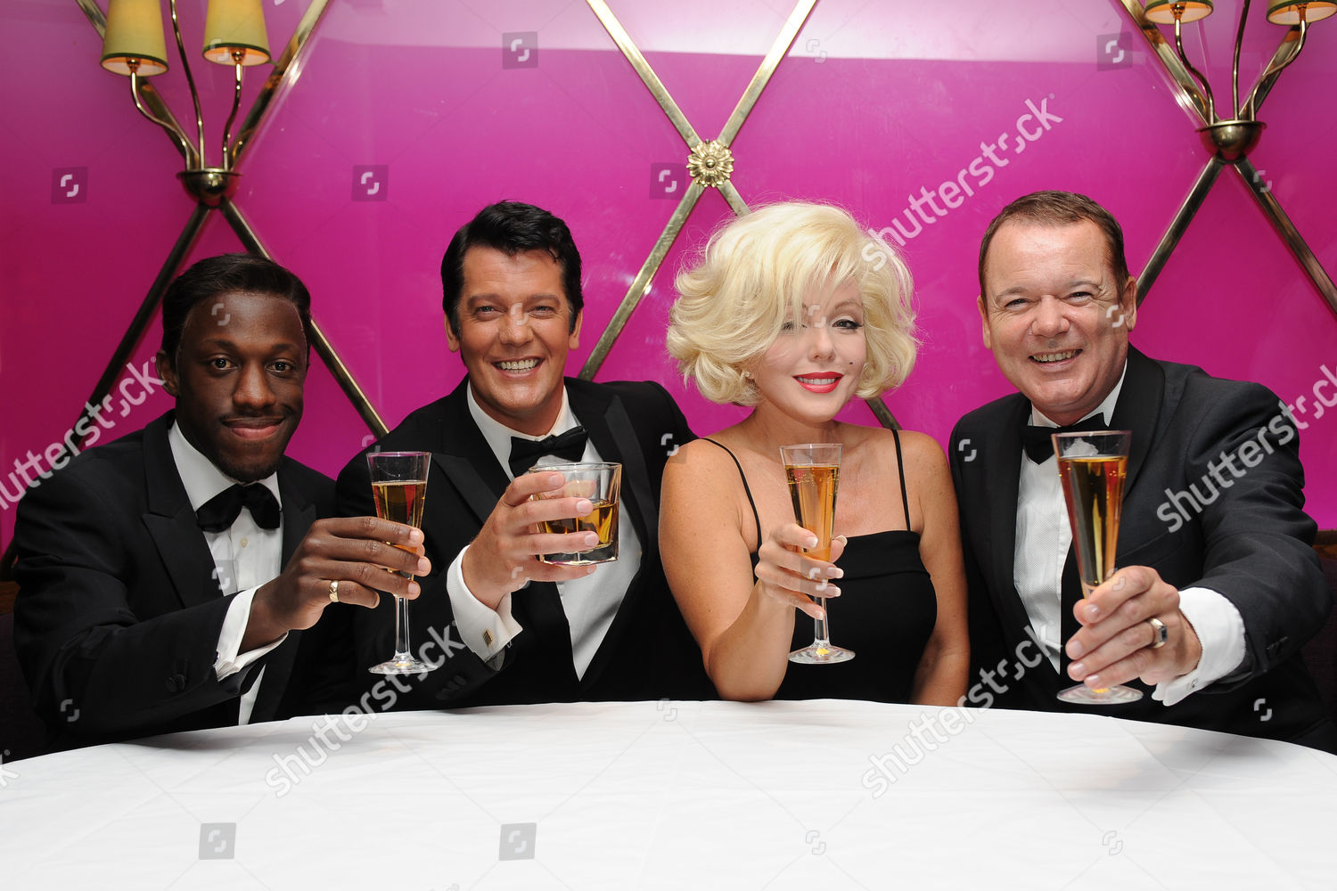L R Giles Terera Sammy Davies Editorial Stock Photo - Stock Image ...