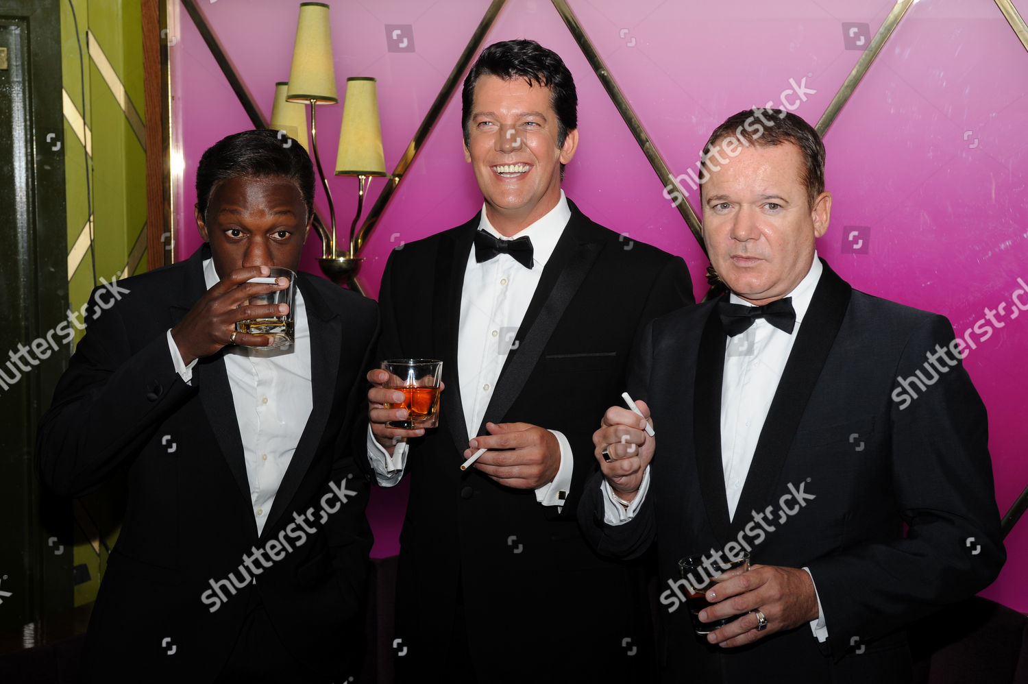 L R Giles Terera Sammy Davies Editorial Stock Photo - Stock Image ...