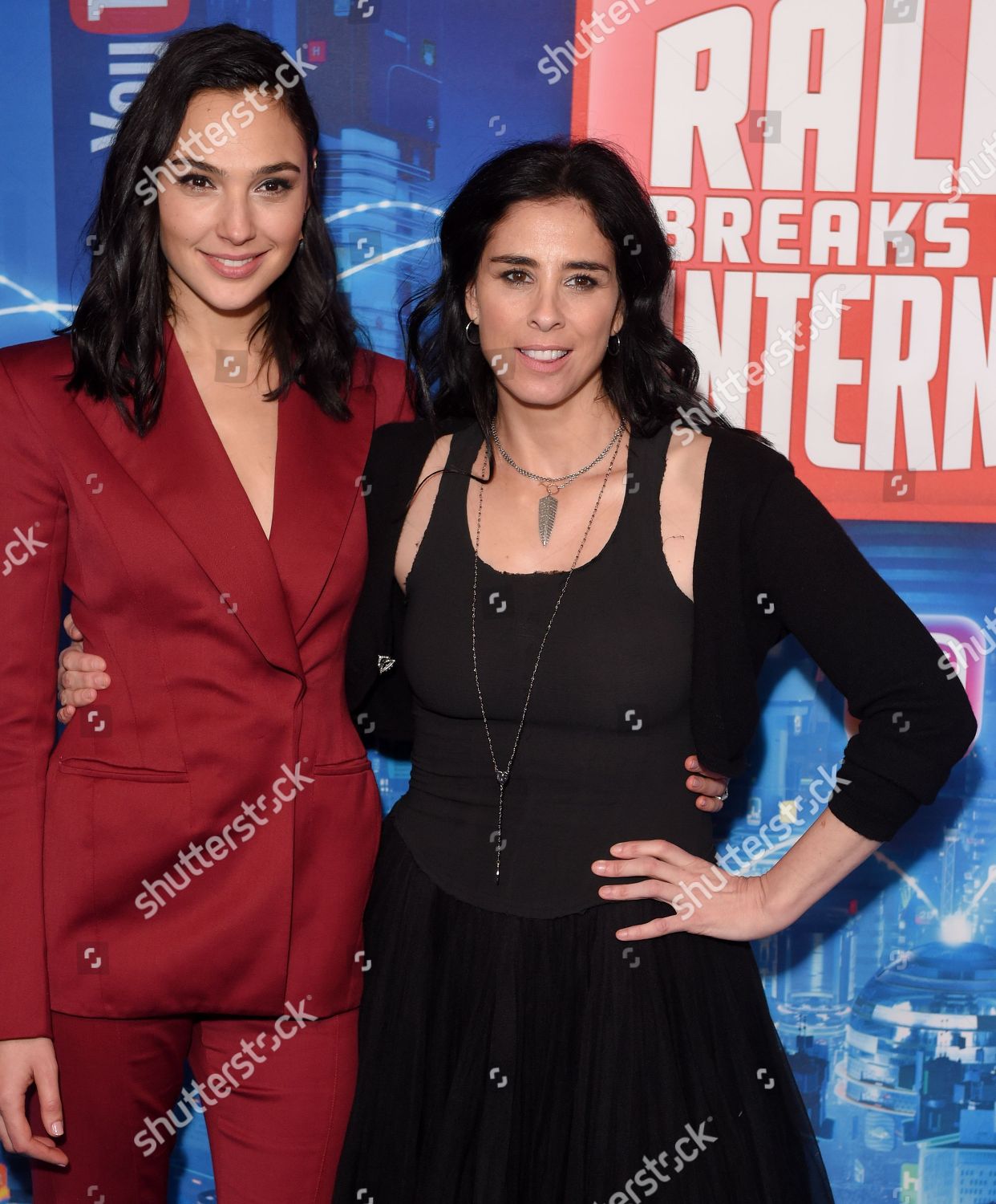 Gal Gadot Sarah Silverman Editorial Stock Photo - Stock Image ...
