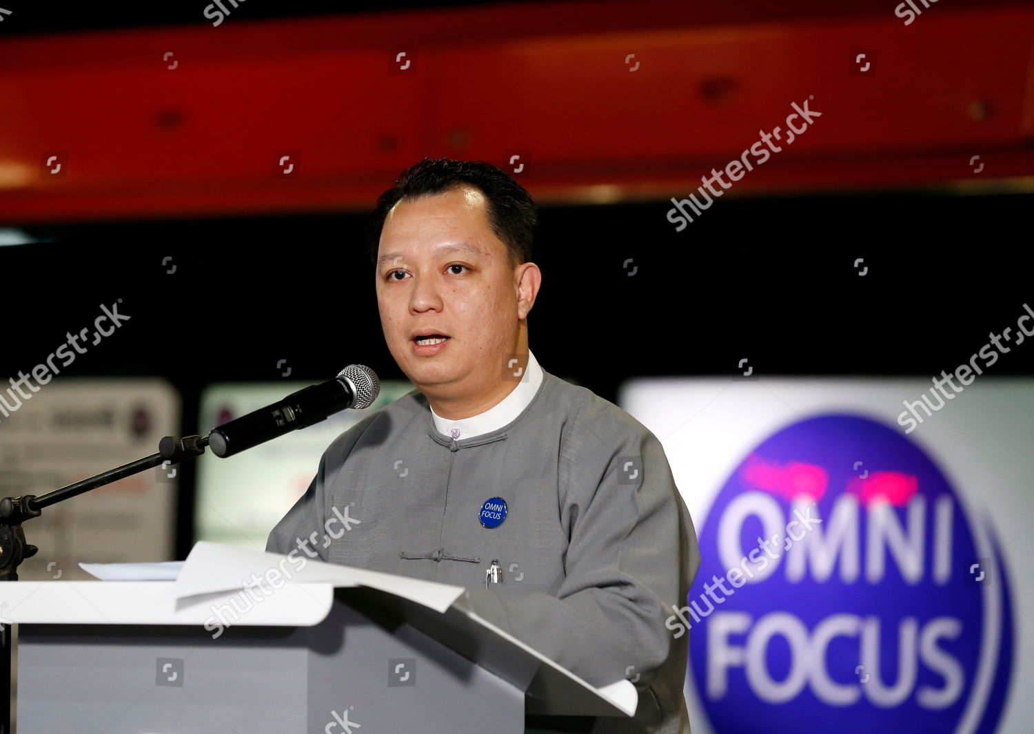 Kyaw Nay Win Chairman Omni Focus Editorial Stock Photo - Stock Image ...