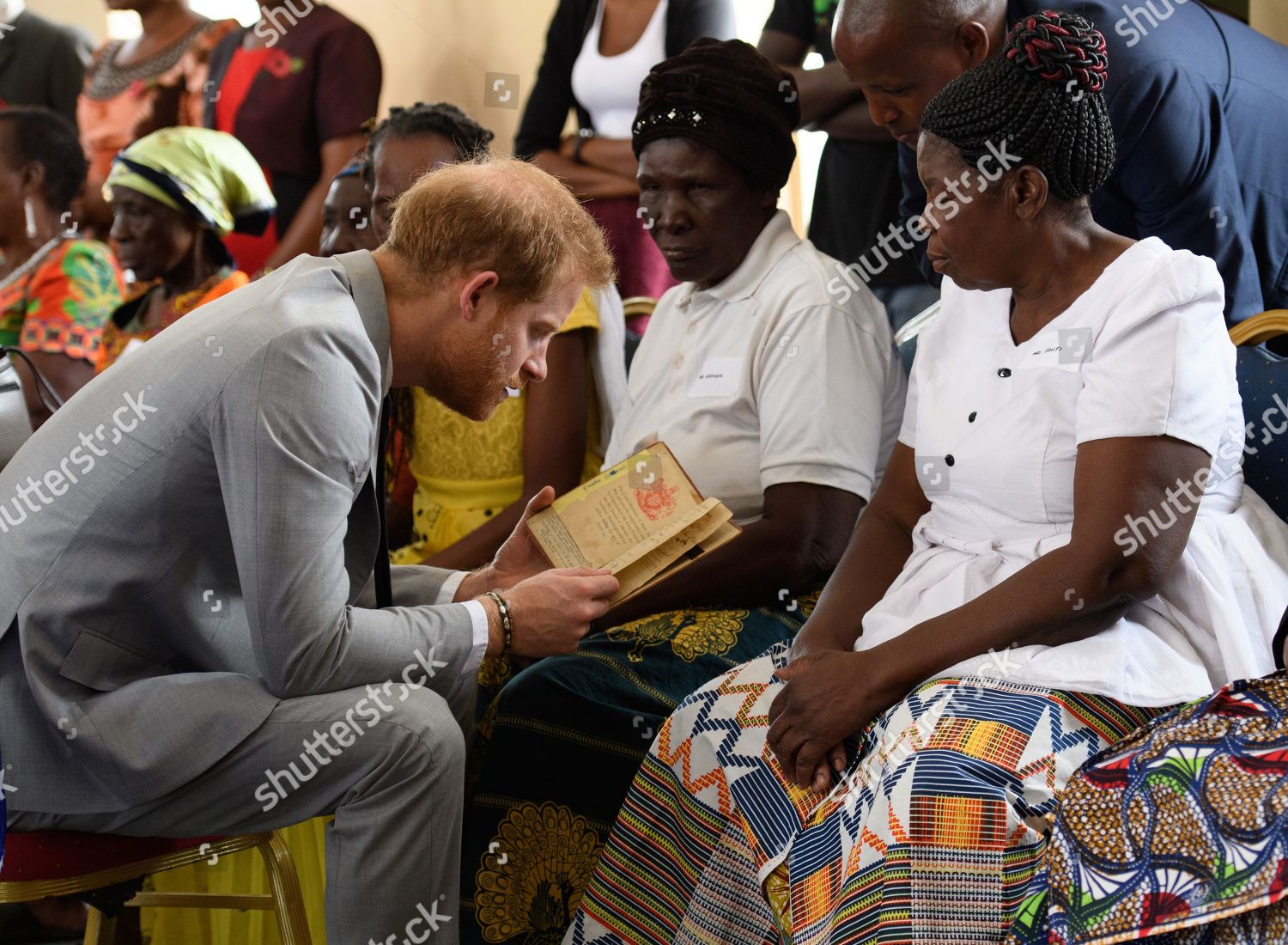 Prince Harry Visits Burma Barracks Lusaka Editorial Stock Photo - Stock ...