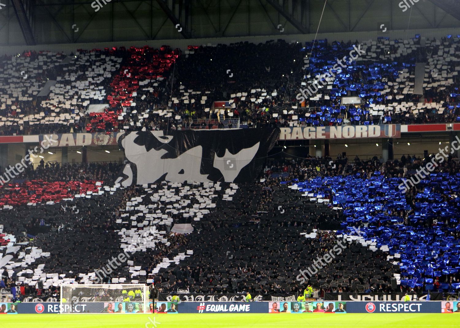 Lyon Fans Ahead Kickoff During Lyon Editorial Stock Photo - Stock Image ...
